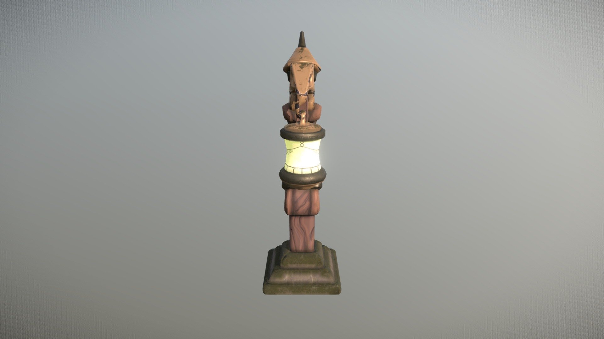 Styled Lamp Post - 3D model by BryanSharpley [92768ad] - Sketchfab
