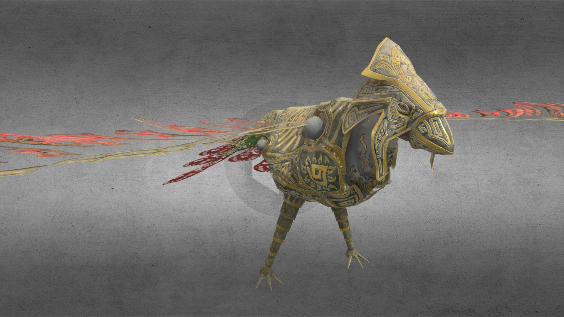 Faucon Guardian V2 - 3D model by Raven13080 [9278dd9] - Sketchfab