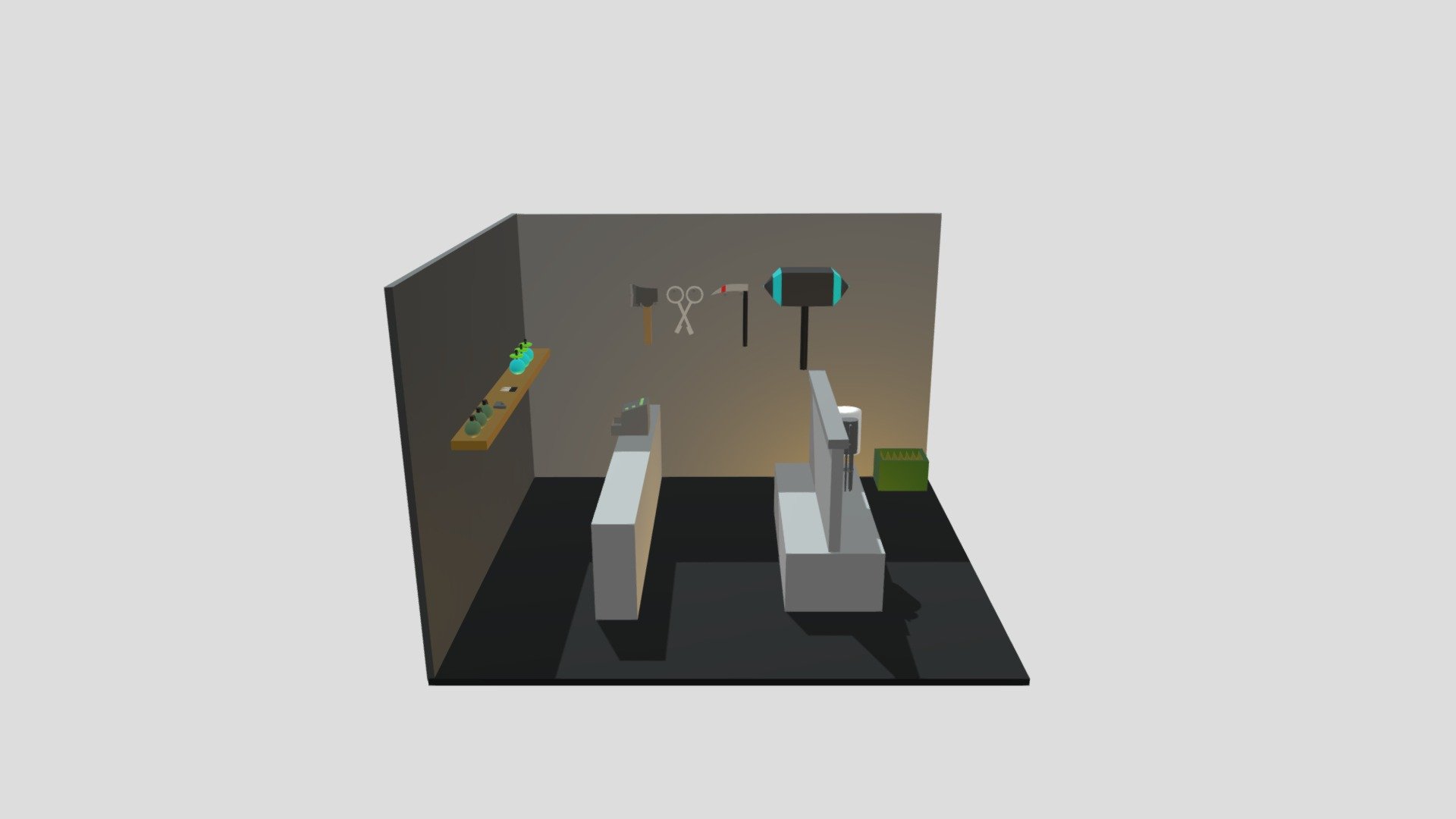 armory - Download Free 3D model by Charles Wooll (@CharlesWooll ...