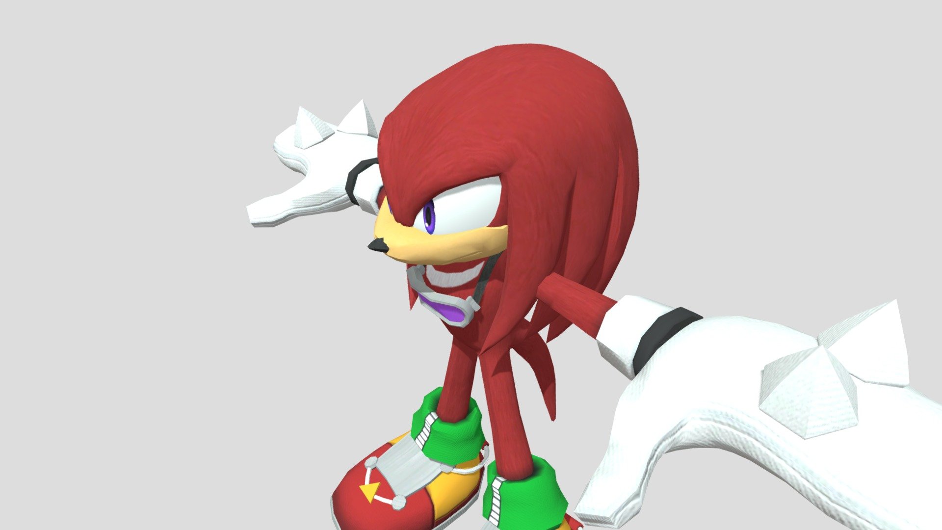 Knuckles - Download Free 3D model by lavareefescape [927a5b3] - Sketchfab