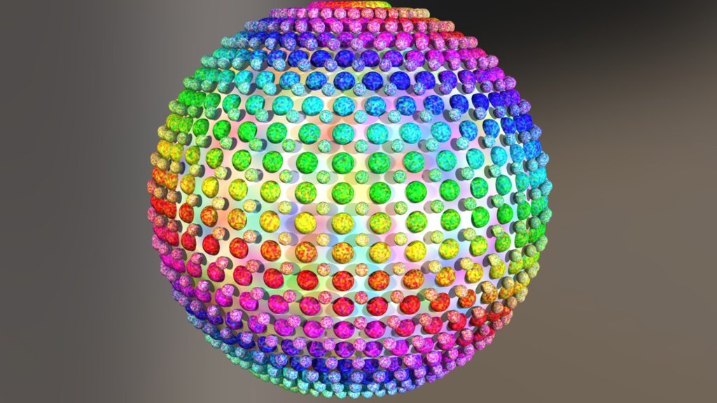 Spherical 2e Color Noise - 3D model by Rodd Halstead (@roddh) [927cb86 ...