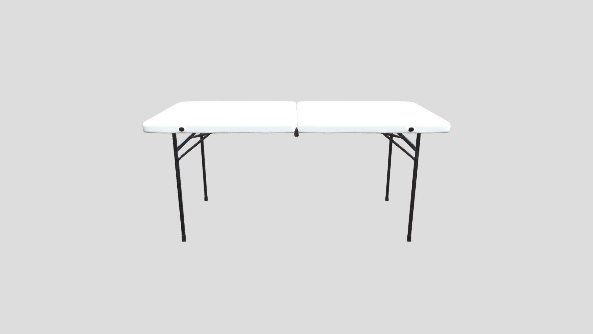 Folding rectangular table - 3D model by oraclearks98 [927e618] - Sketchfab
