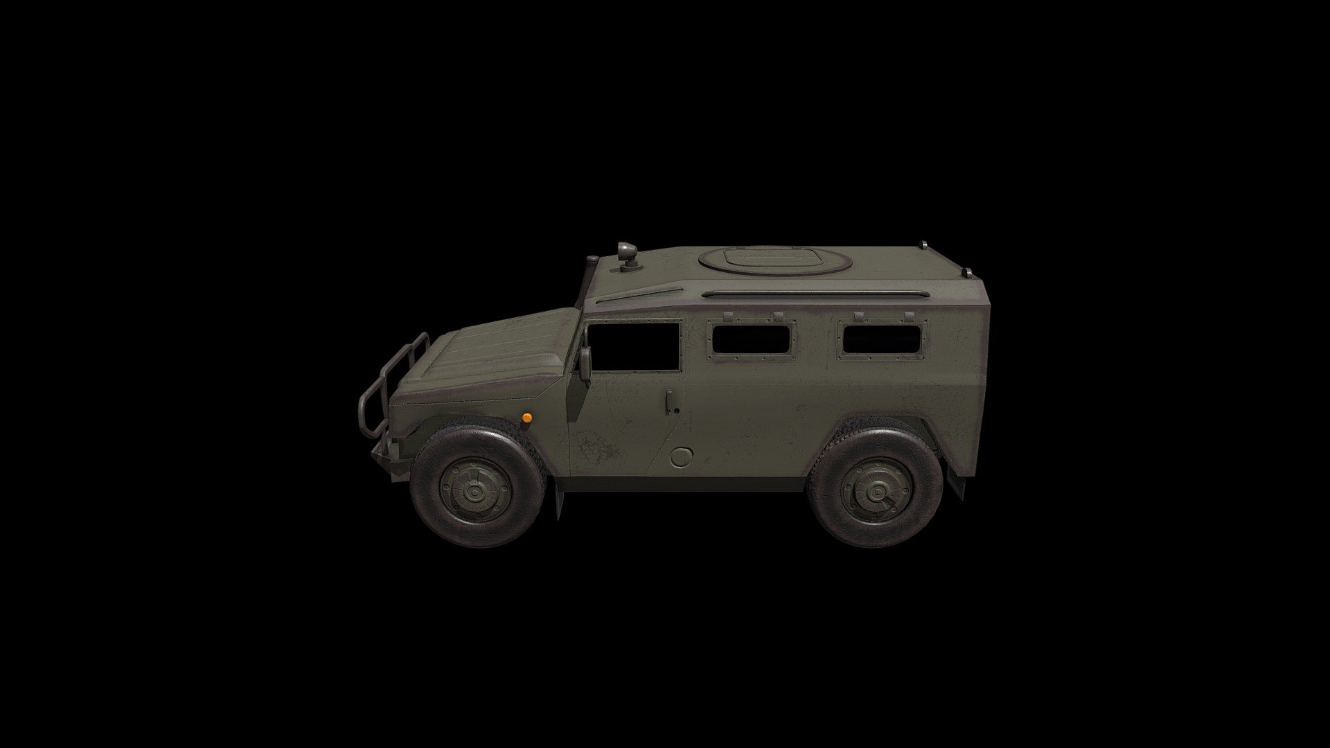 GAZ Tigr - 3D model by XxRxX [9280877] - Sketchfab