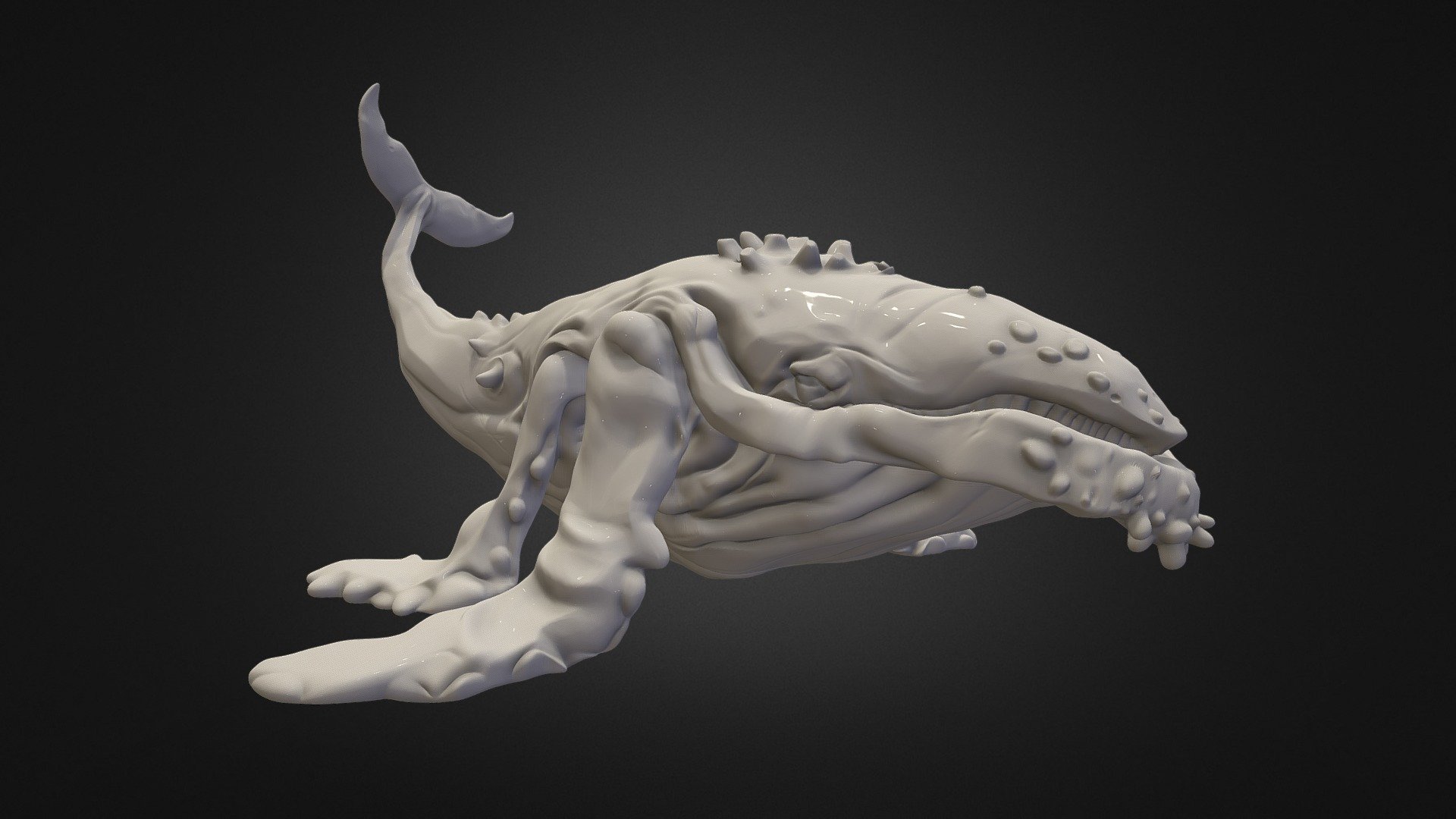 "Whale King" - "Tsukuyumi: Full Moon Down" - 3D model by Gabrielle ...
