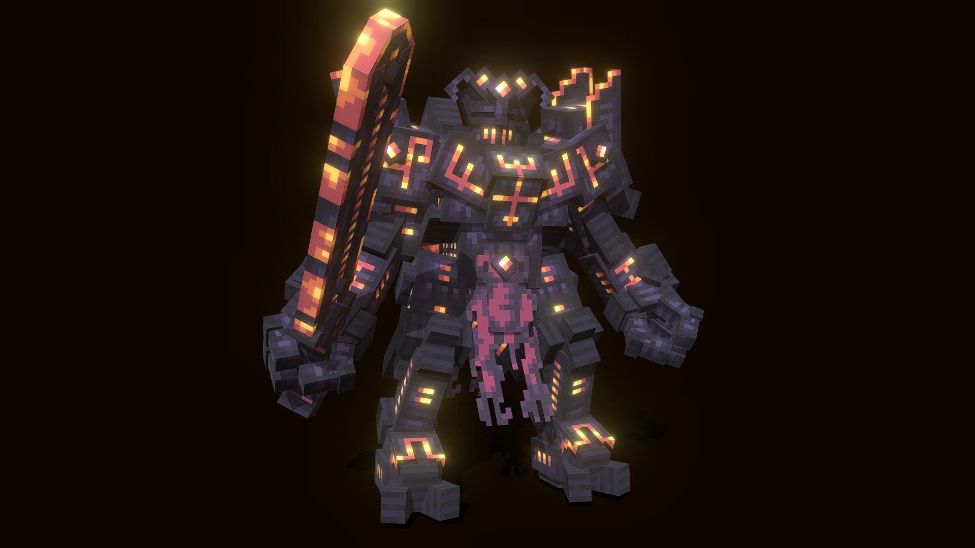Ergeox the Old Foundry Mech - ModelEngine - 3D model by Baphomet's ...