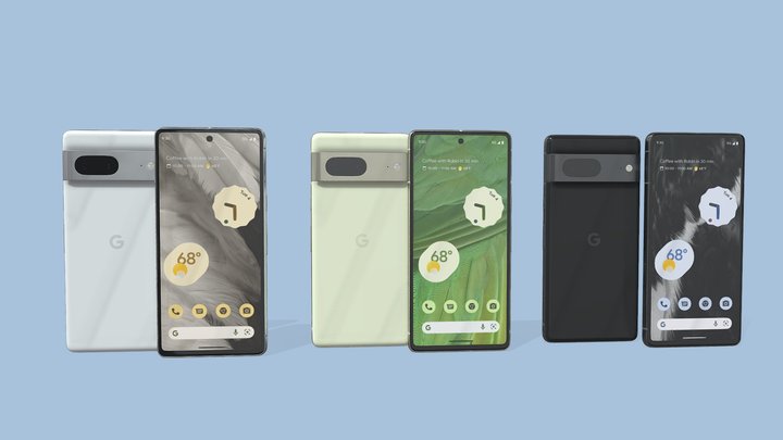 Google-pixel 3D models - Sketchfab