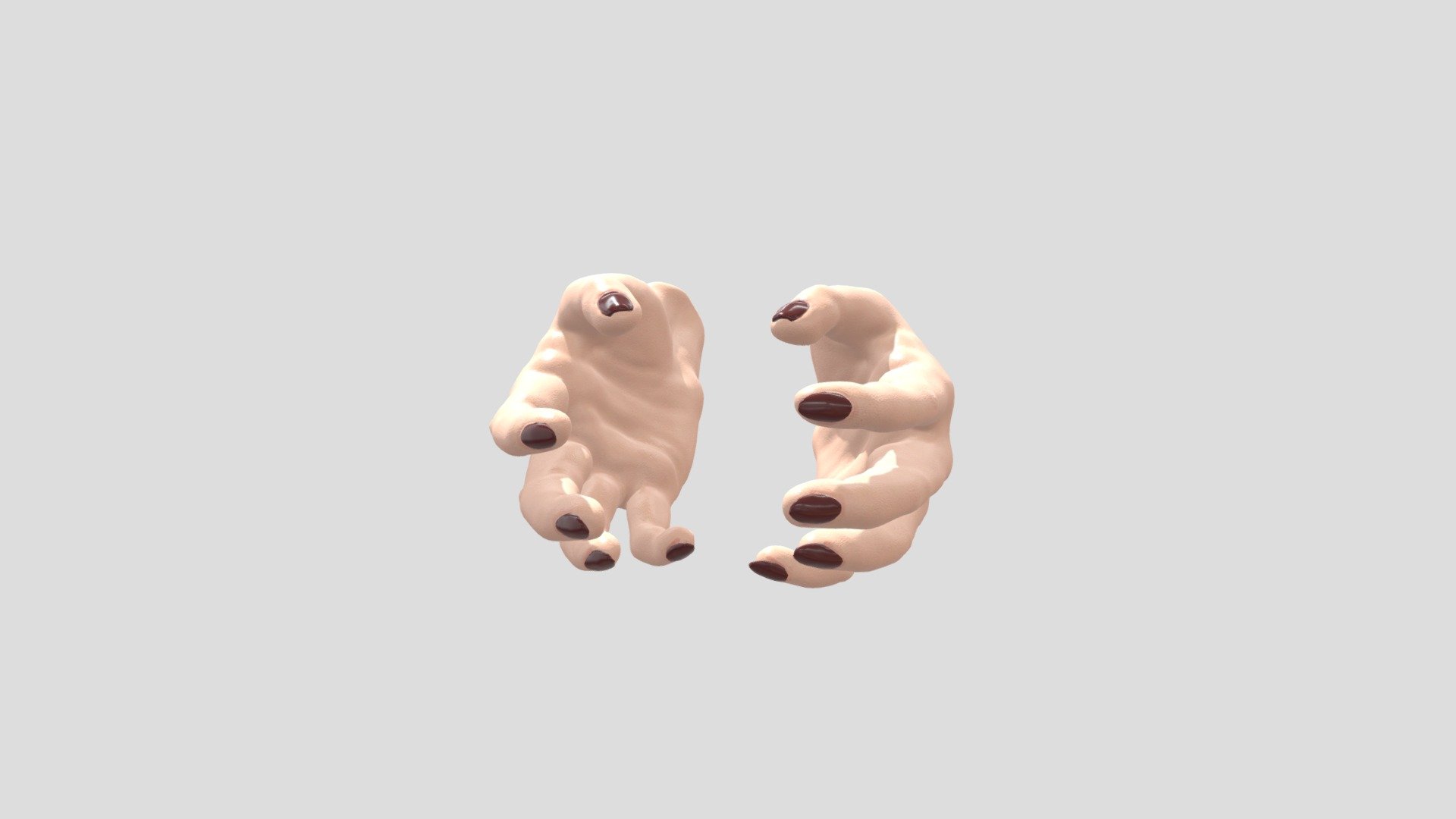 Two Hands - Download Free 3D model by Emily Evans (@emilyevans ...