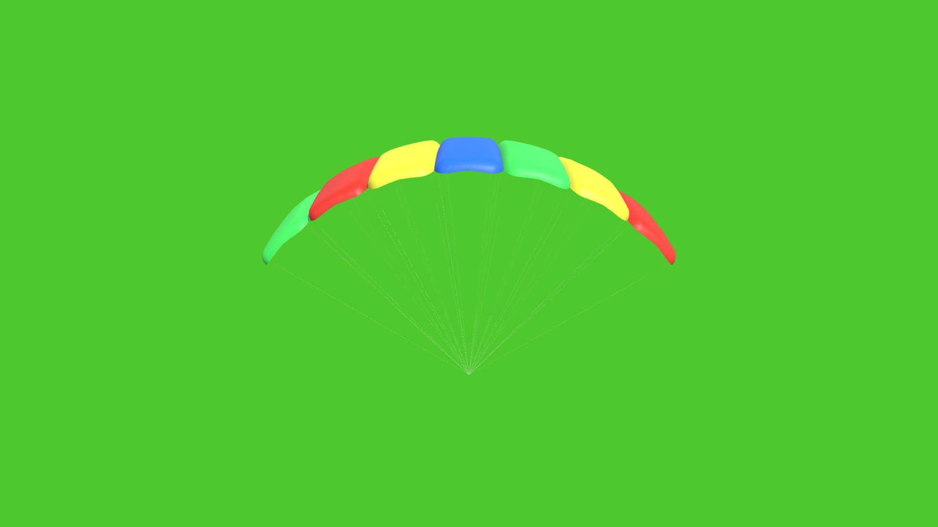 parachute - Download Free 3D model by helgmaz [92862ac] - Sketchfab