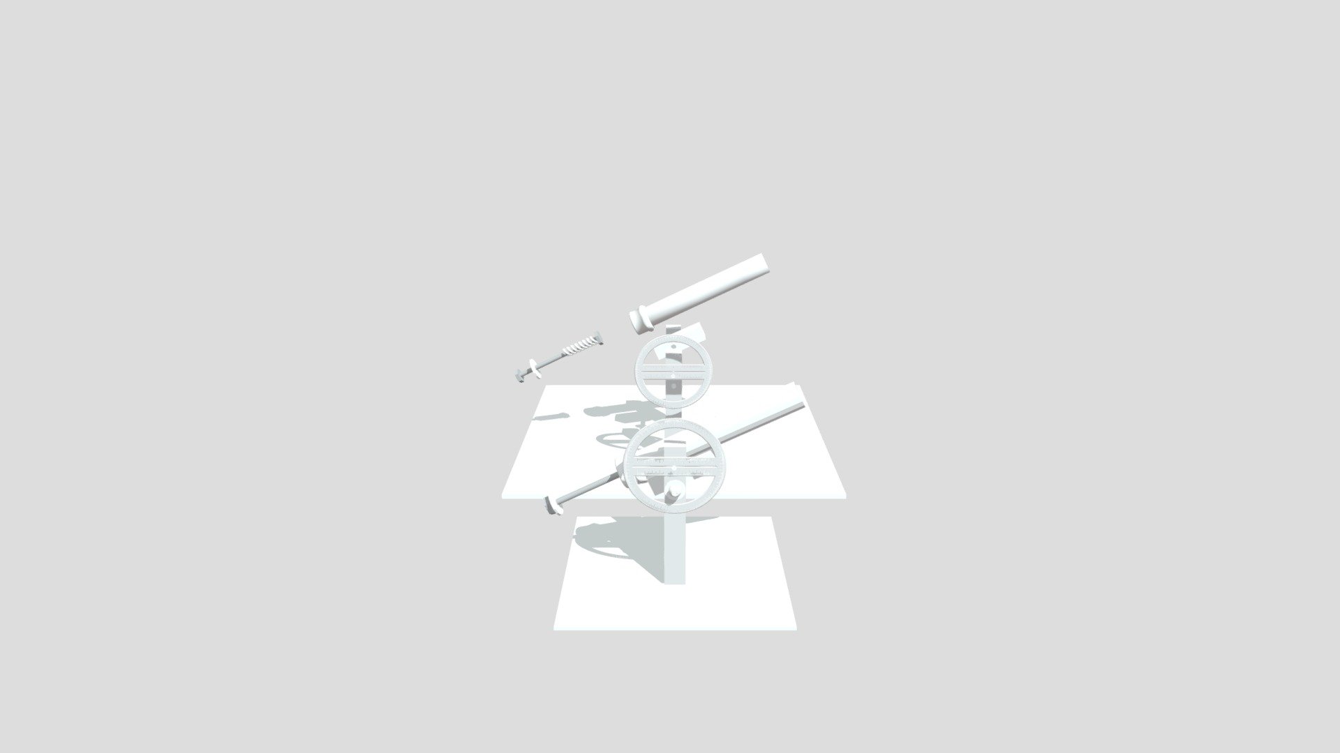 modelo 3d cañon - 3D model by victorAlarcon [9288cc3] - Sketchfab