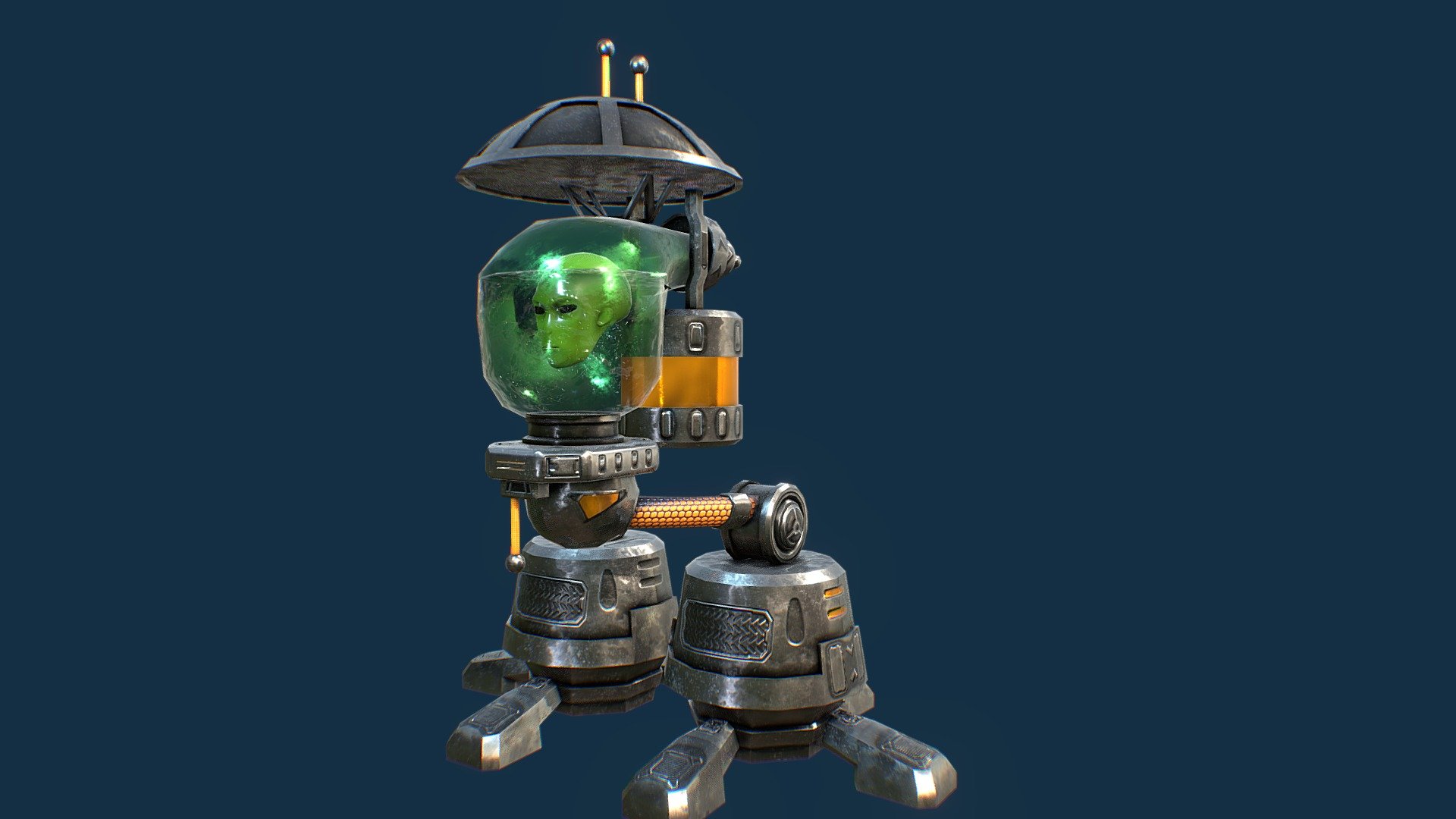 Mecha Alien Robot 26 - Buy Royalty Free 3D model by Chirag ...