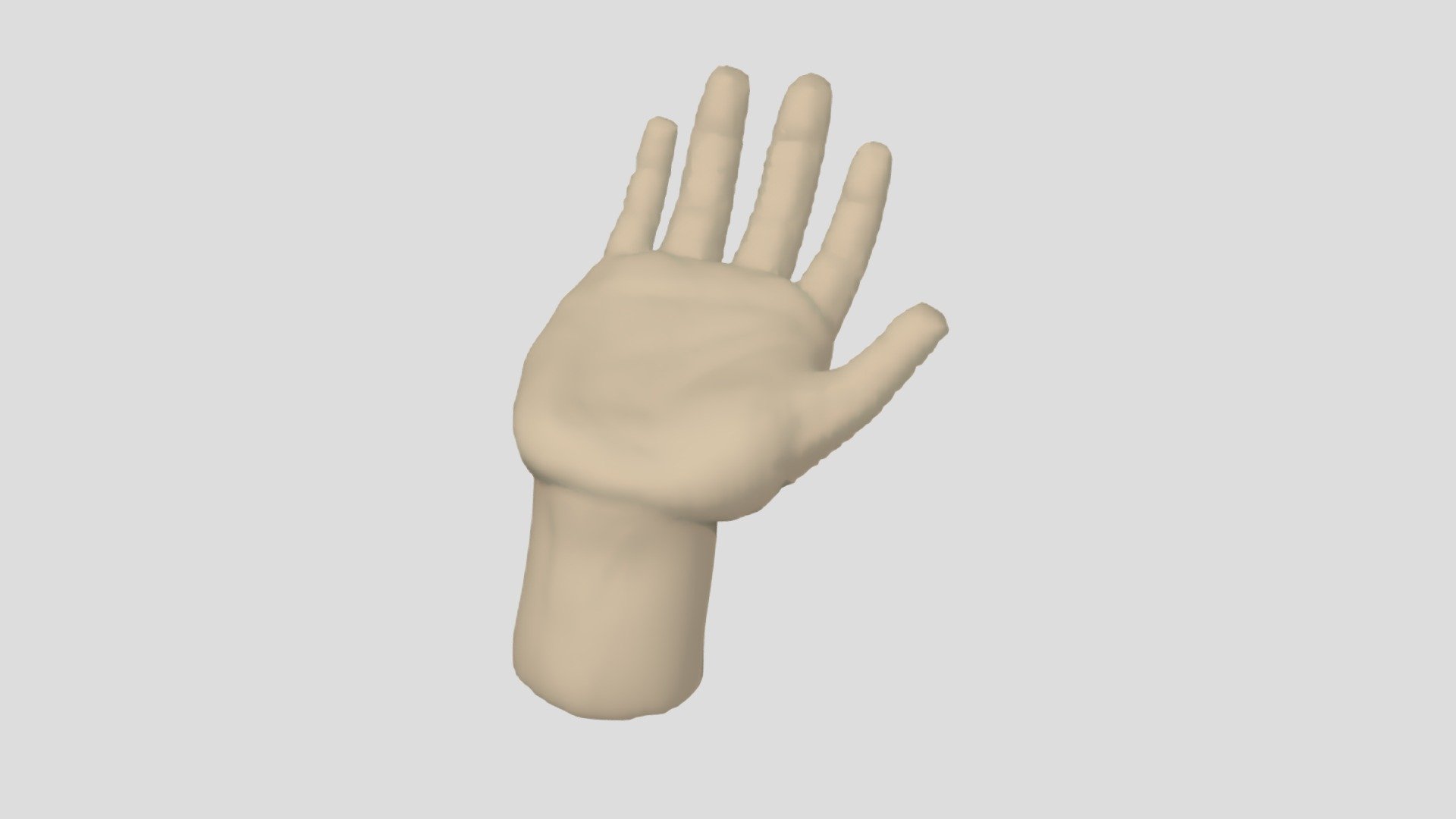 Hand - 3D model by Satas [928aa43] - Sketchfab