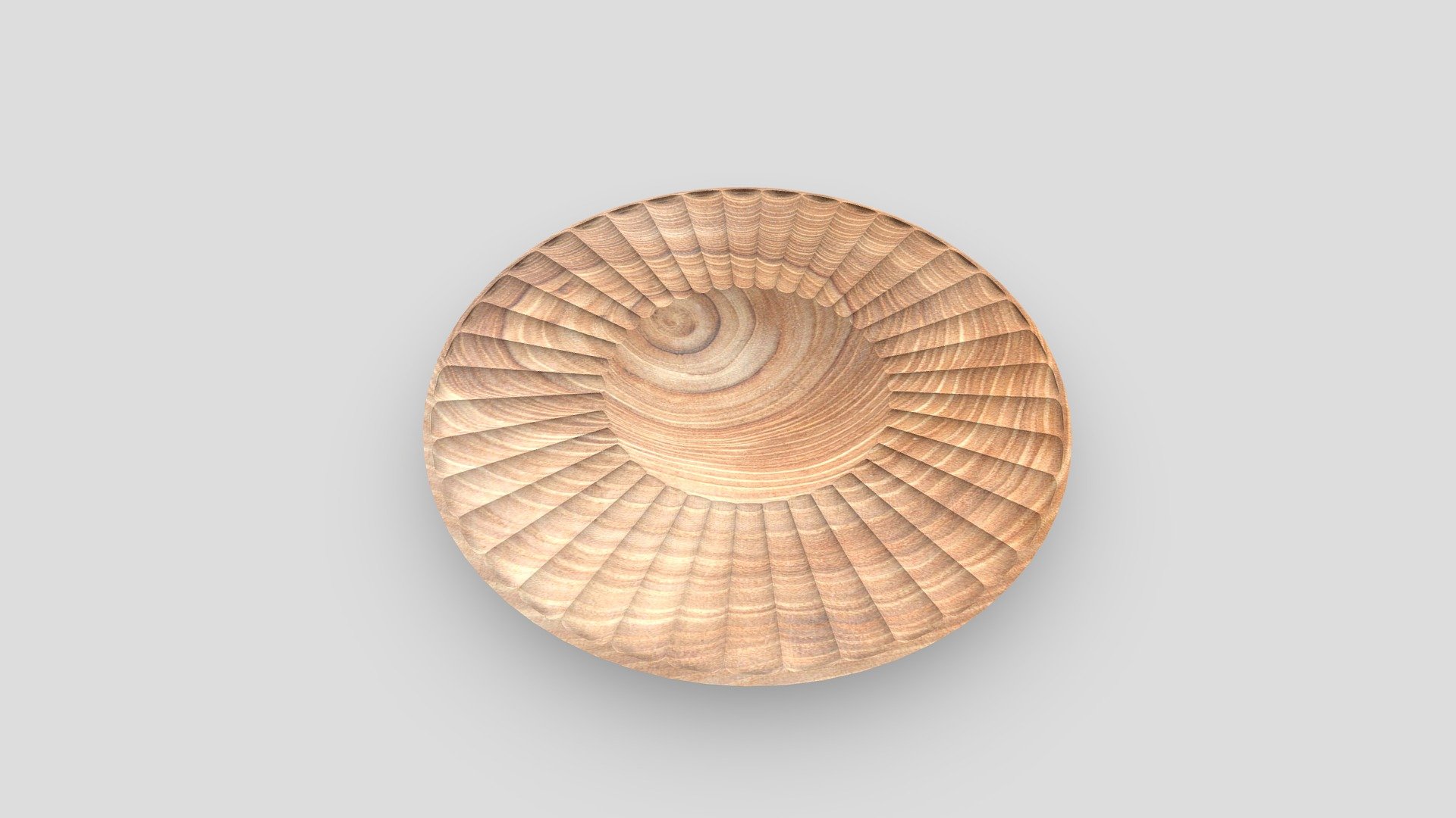 wood dish - 3D model by 3D Lab. Kyoto (@alekssvet) [928af99] - Sketchfab