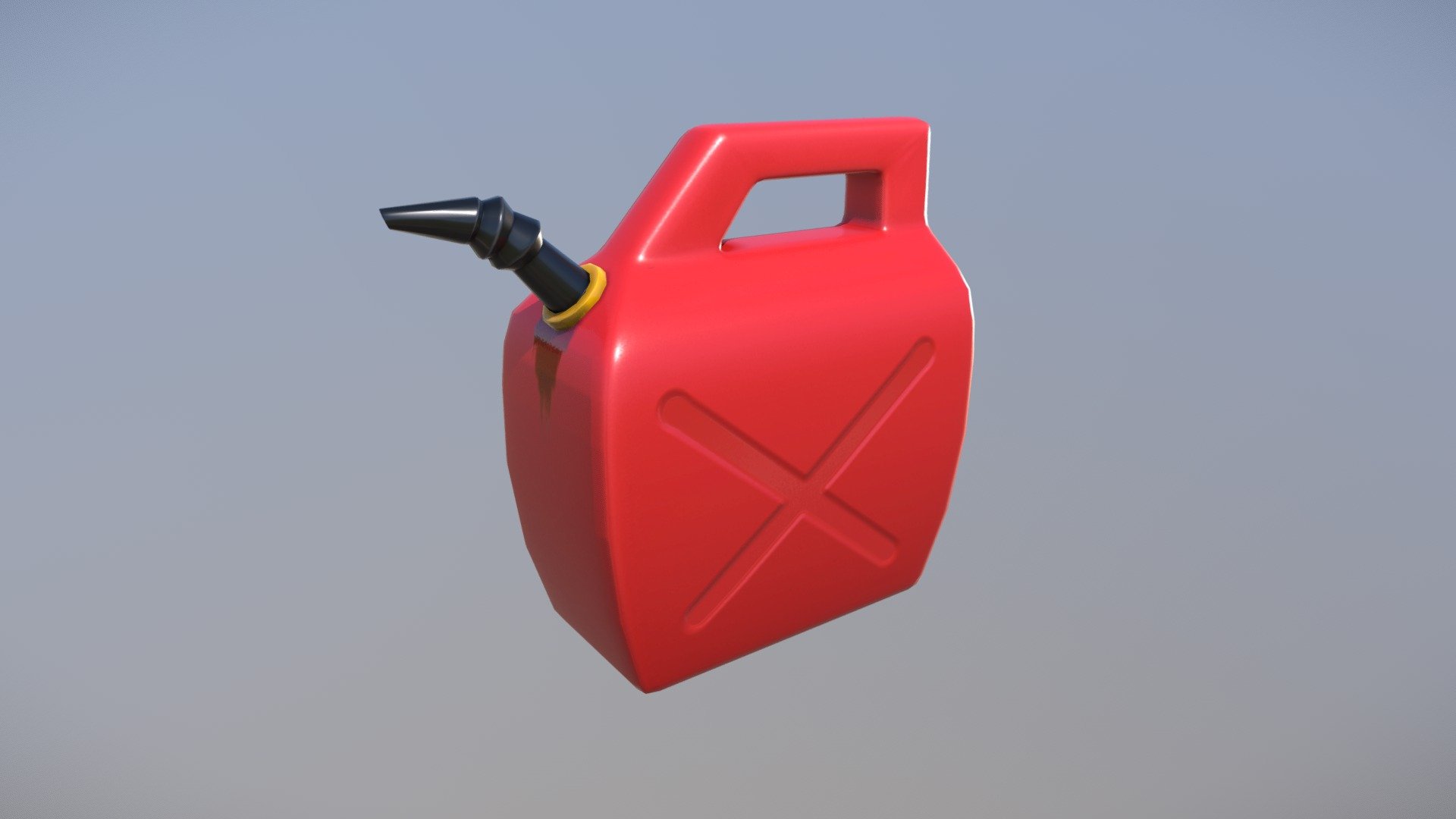 Stylized Gasoline Canister - 3D model by crazy_pixel [928cb6f] - Sketchfab