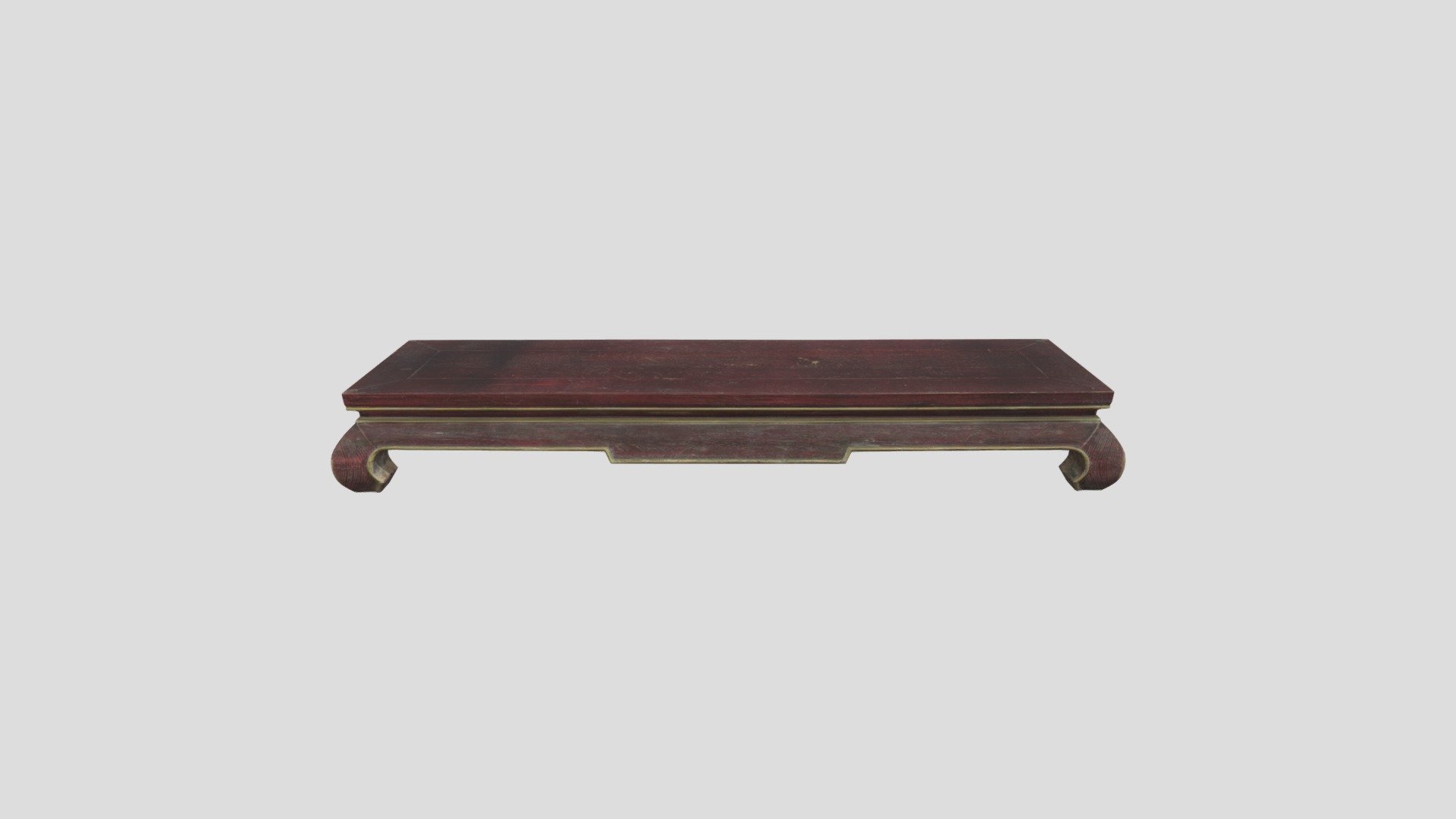 Chinese Classical Low Wooden Table - Buy Royalty Free 3D model by Now ...