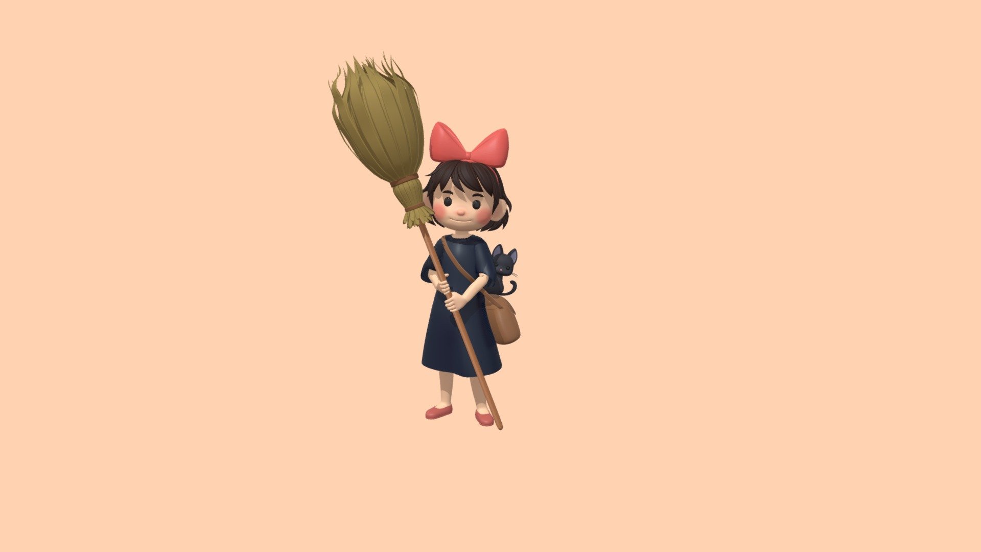 Kiki's Delivery Servece - 3D model by gracelibarino [928fb5d] - Sketchfab