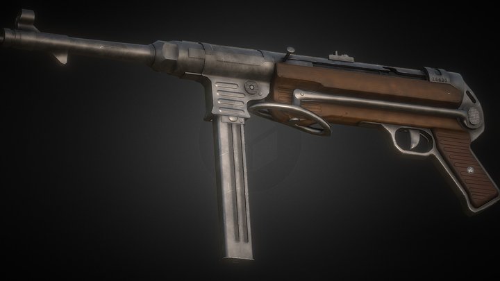 Mp40 3D models - Sketchfab