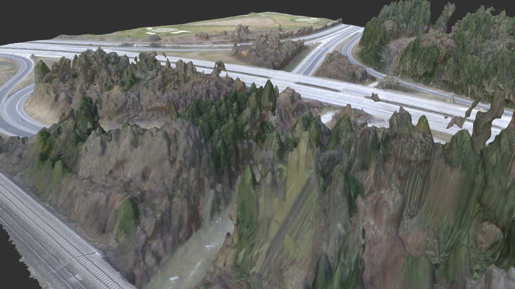 Autobahn - 3D model by pixmedia.ch (@dronefly) [92912bf] - Sketchfab