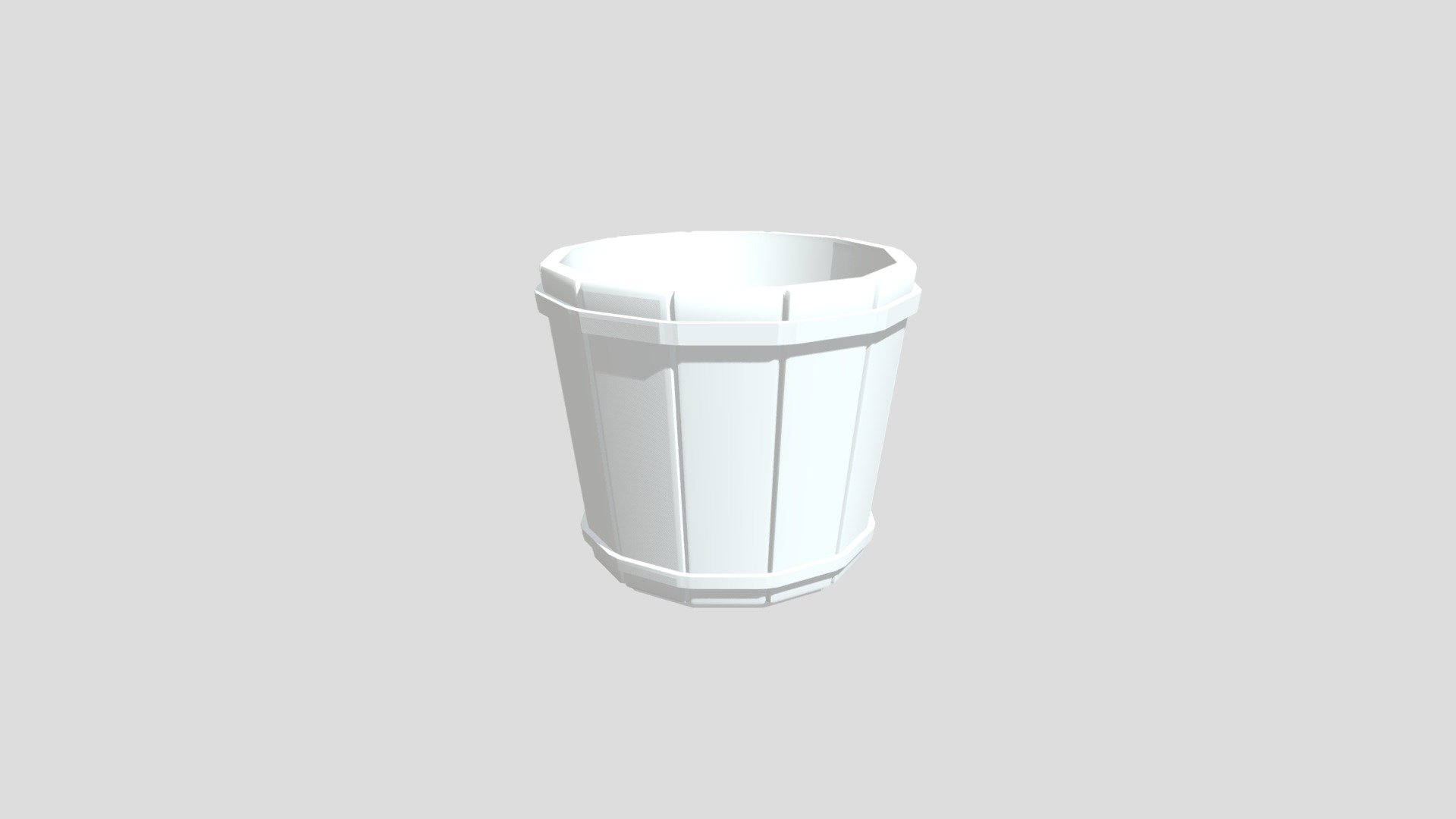 Bucket - Download Free 3D model by Adam Doyle (@sadcaster) [92929fa ...