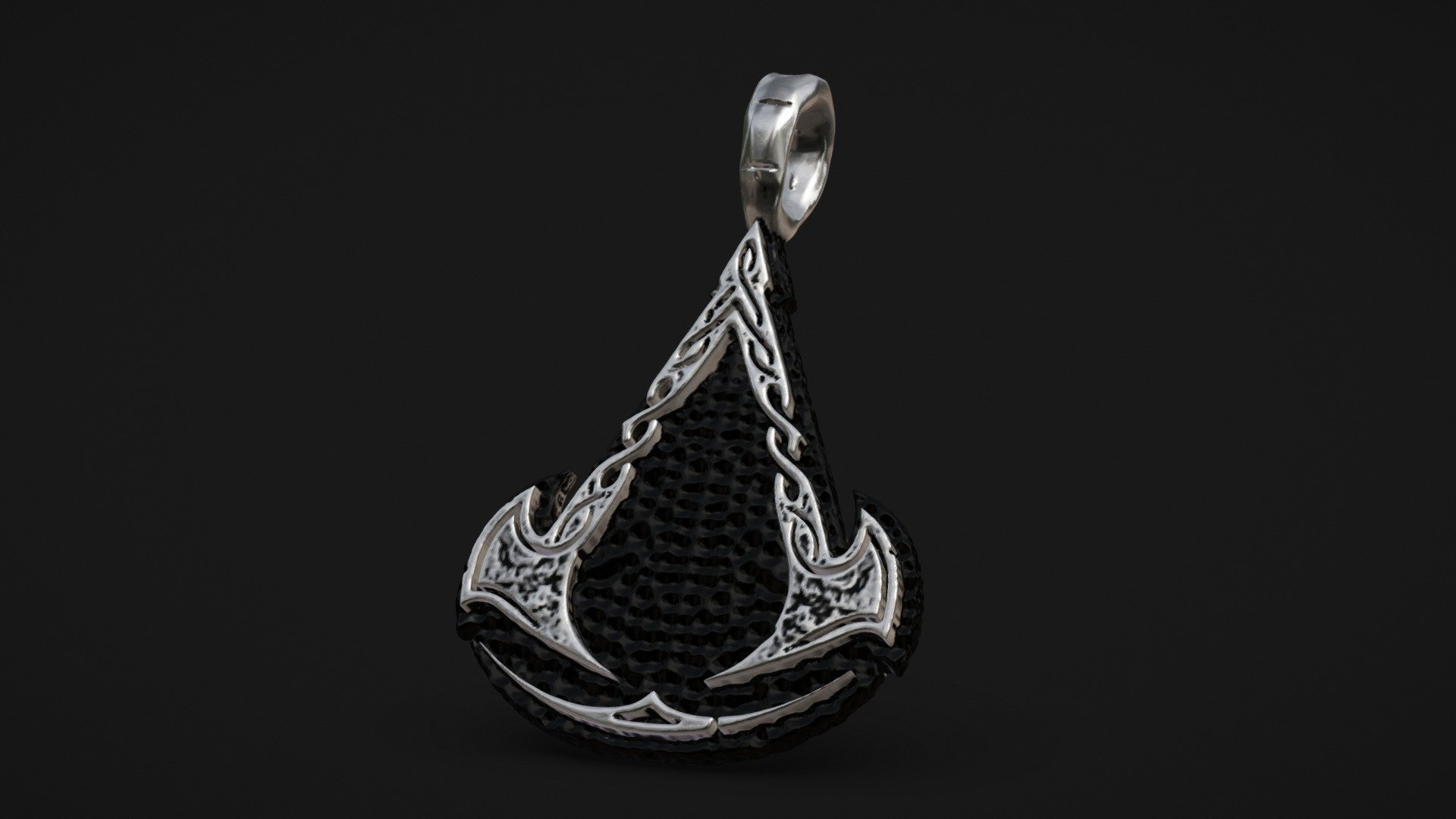 Pingente Assassin's Creed Valhalla (Prata) - 3D model by Skive Jewelry (@SKIVE) [9293924 ...