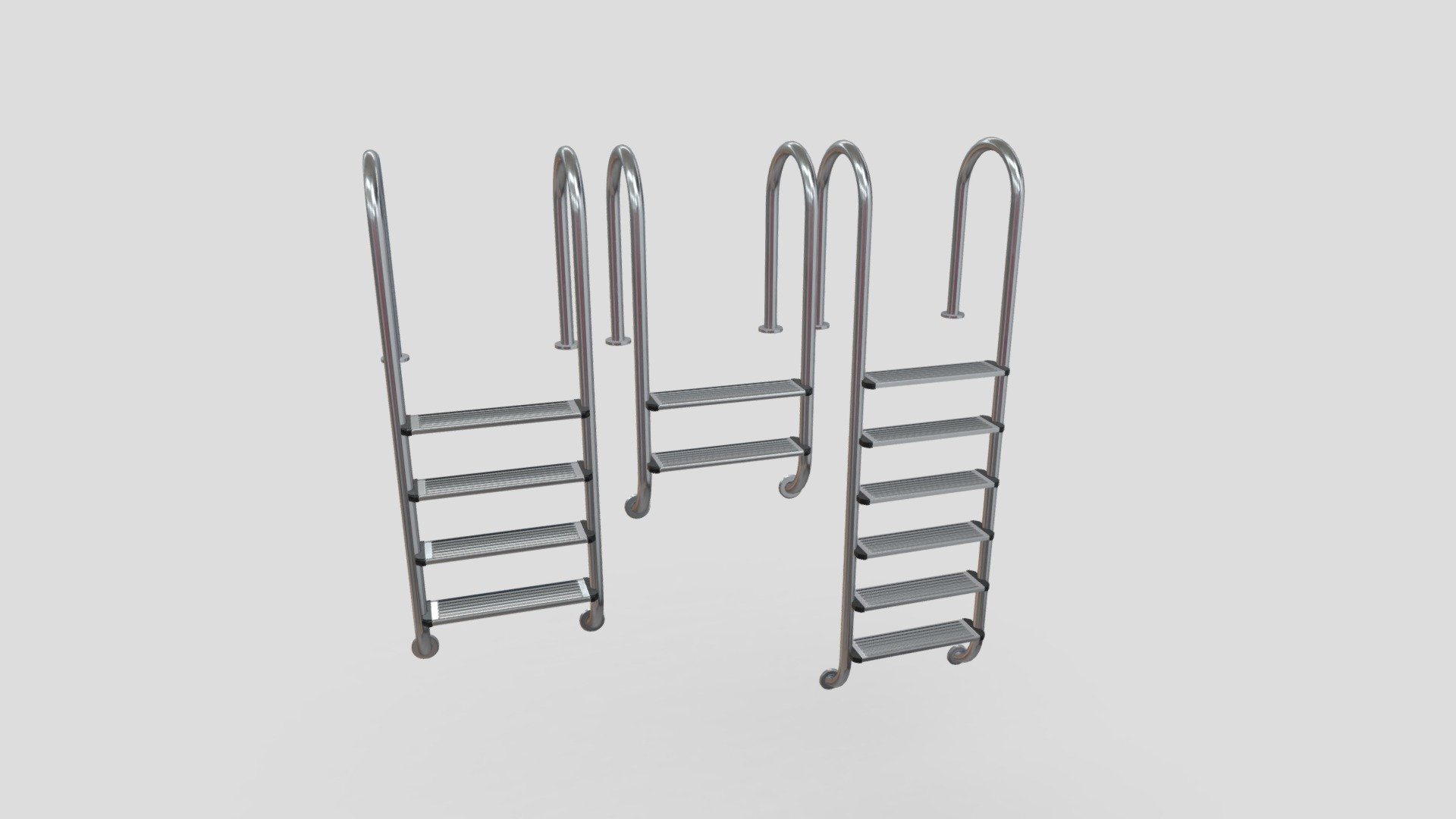 Pool Ladder Pack - Buy Royalty Free 3D model by plaggy [9293cfe ...
