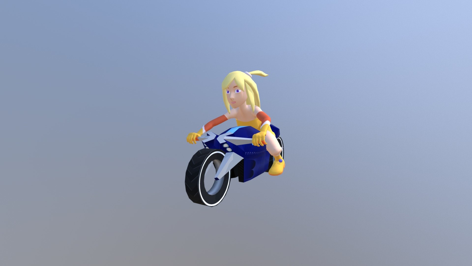 Sci-Fi Bike - 3D model by dafelab [9294f51] - Sketchfab