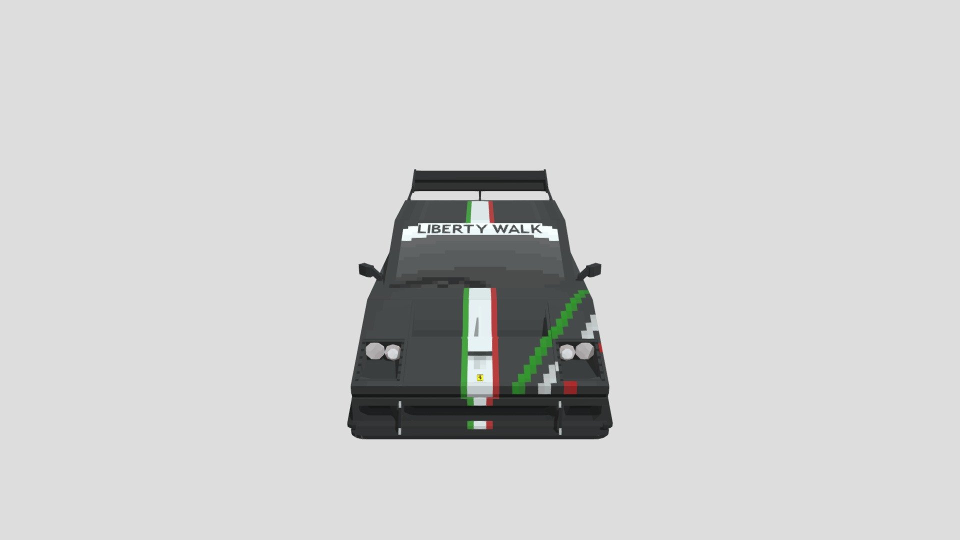 Ferrari F40 LBWK - 3D model by Chengee (@chengee23) [9295665] - Sketchfab