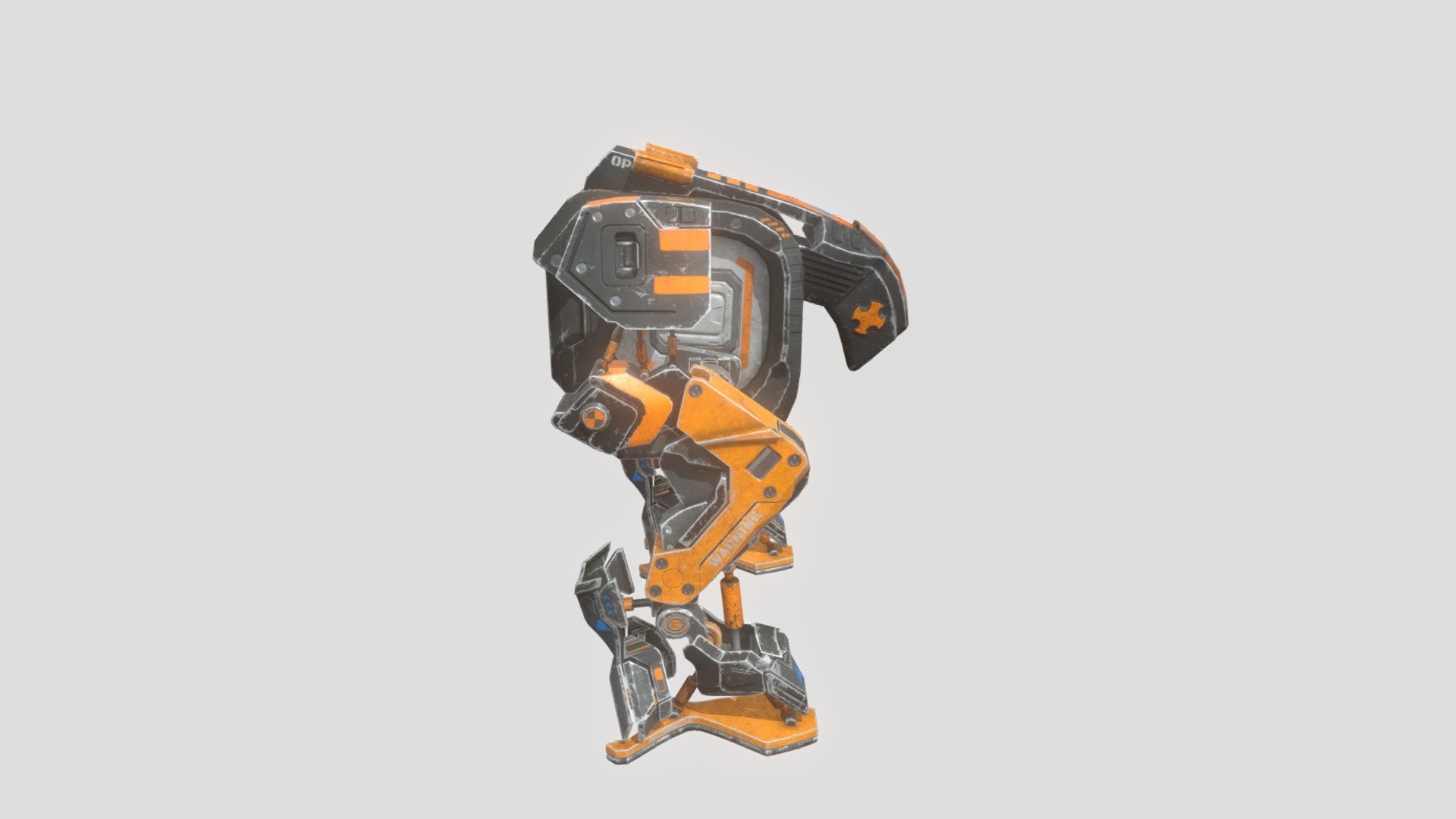 Researcher Robot - 3D model by aeuemre [9296aa3] - Sketchfab