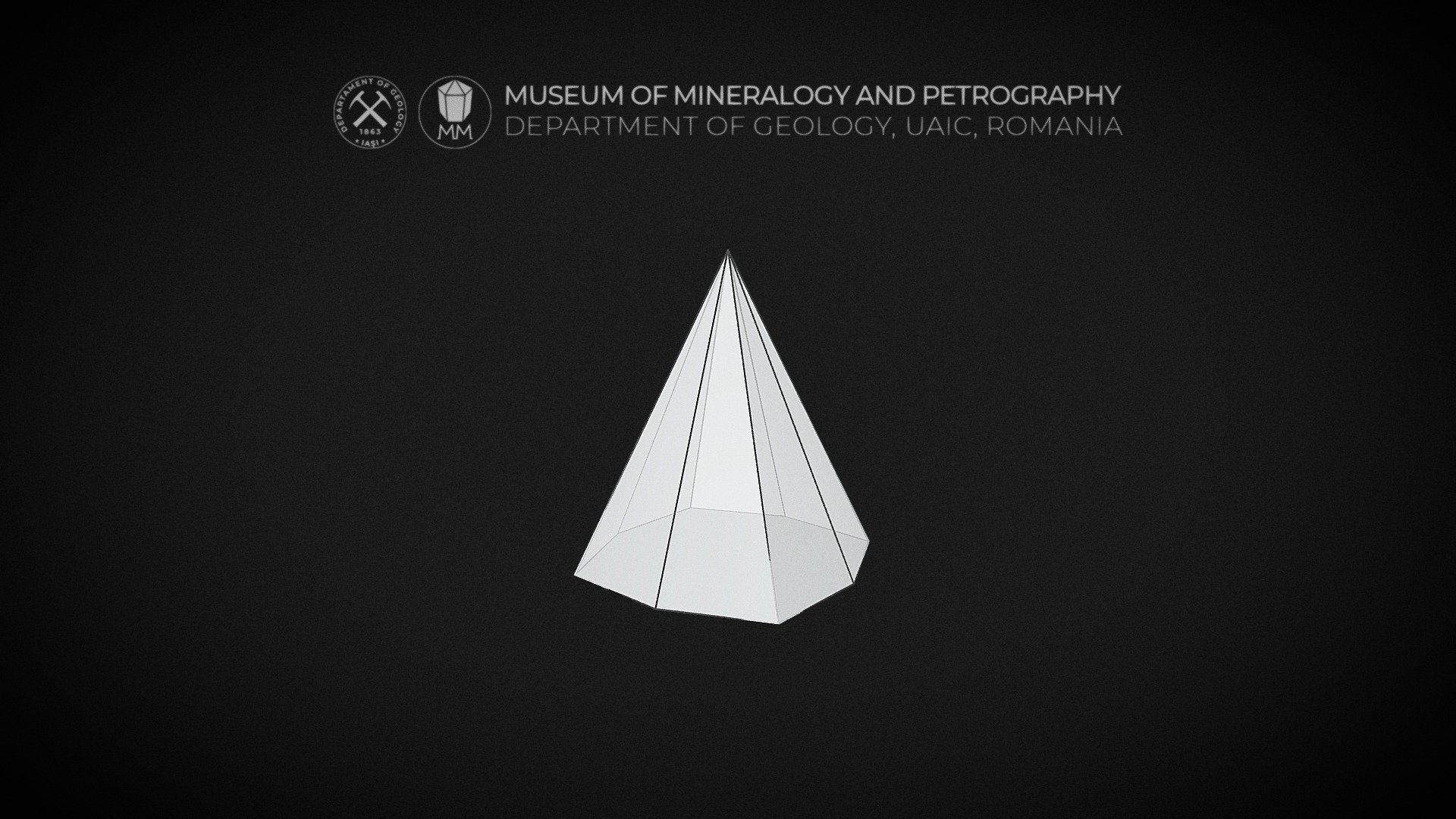 16# Ditetragonal pyramid - 3D model by Museum of Mineralogy and ...