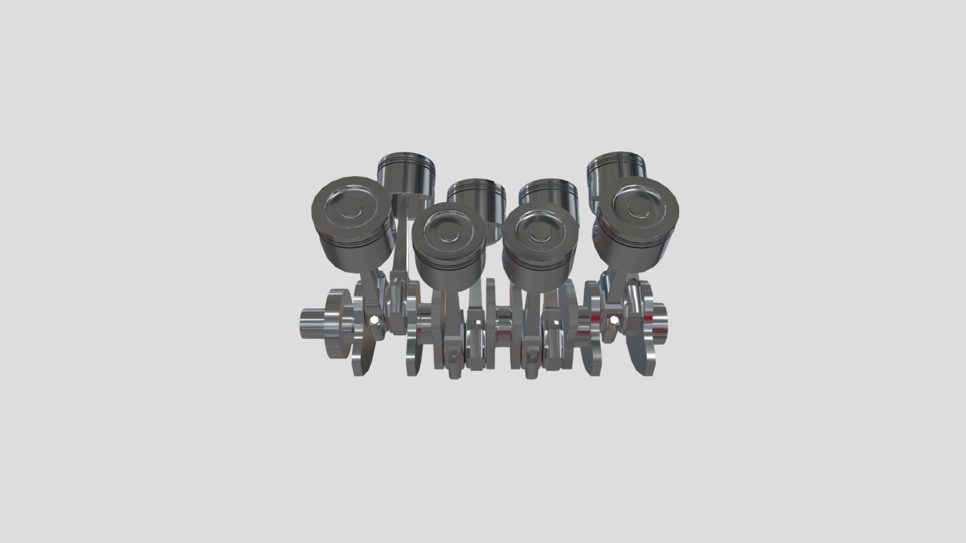 V8 Engine - 3D model by uddantirakesh [929a6d8] - Sketchfab