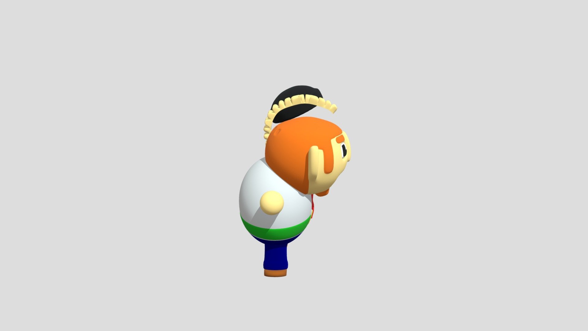Office dude 3d model for game - Download Free 3D model by linkinfan1999 ...