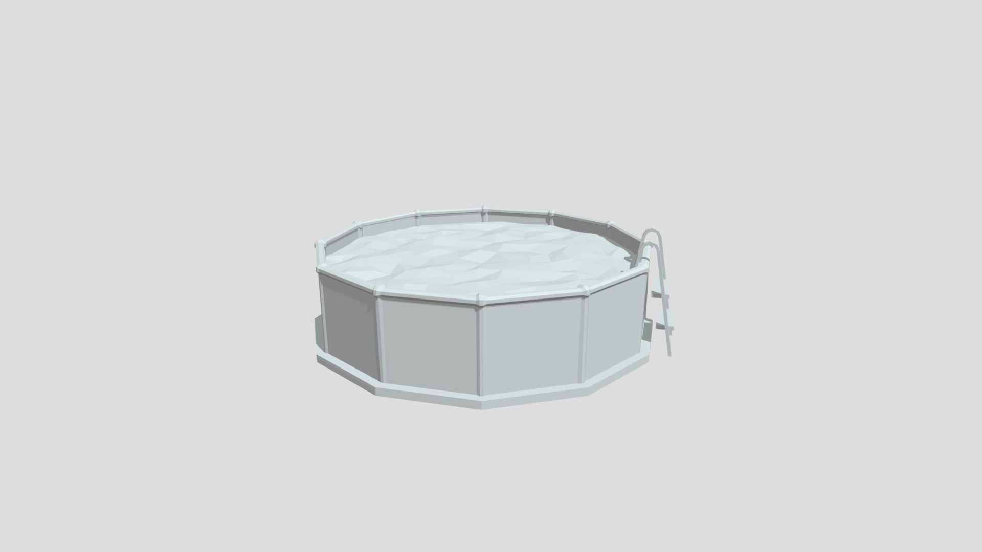 Above Ground Swiming Pool - Download Free 3D model by neutralize ...