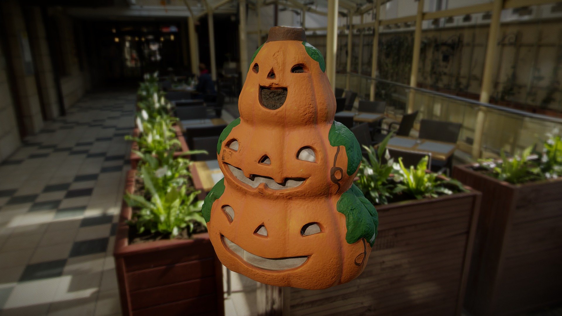 0002-07 Stacked Pumpkins (High Poly) - Buy Royalty Free 3D model by ...
