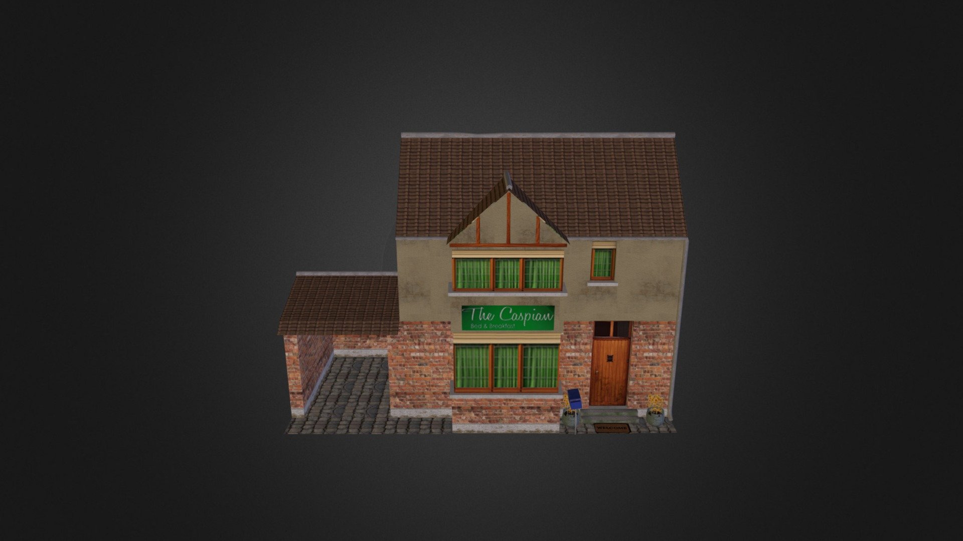 Low Poly house_01 - 3D model by Robby Quintiens (@robbyquintiens ...