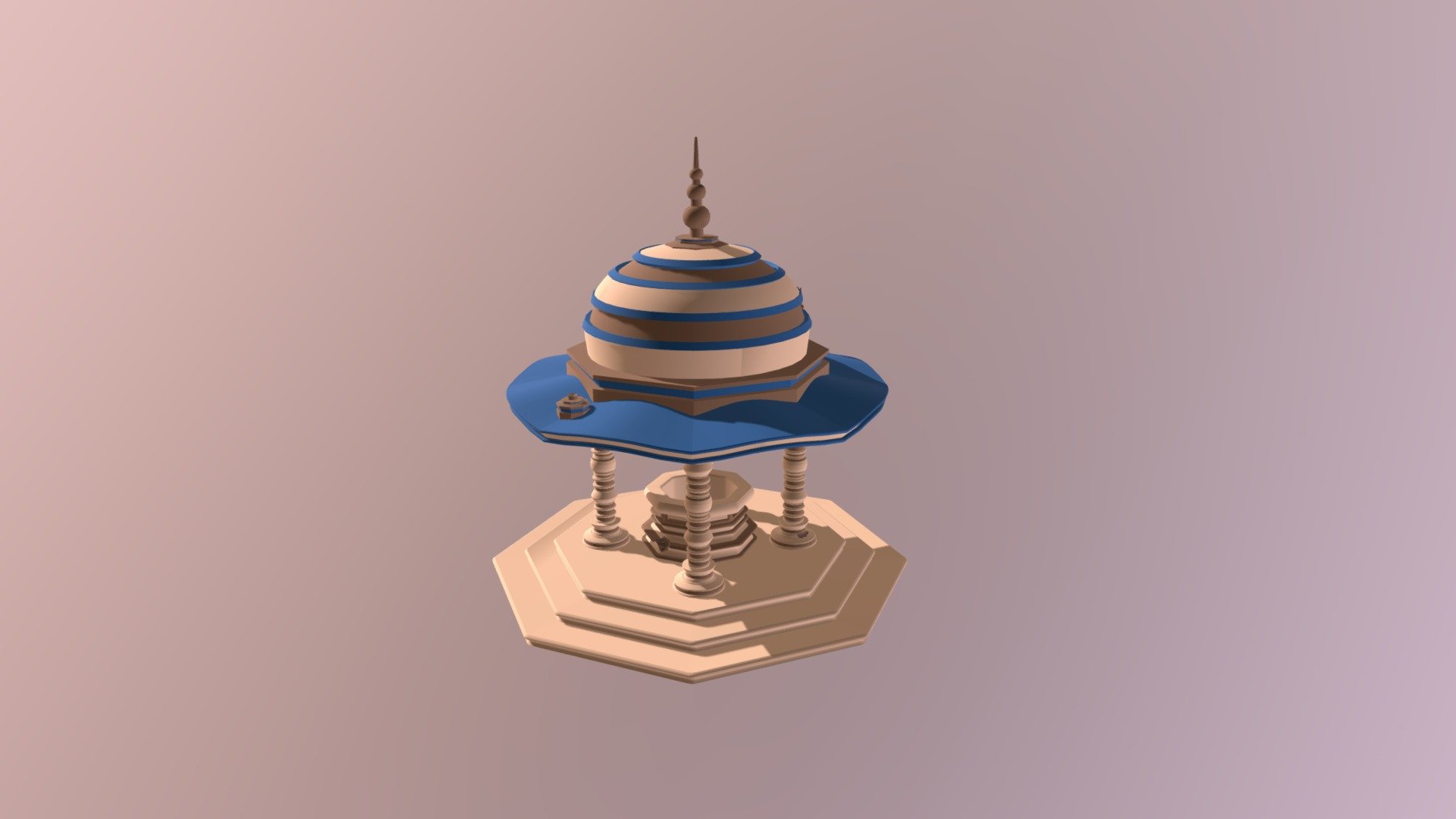 Weird Temple - 3D model by Alexandre Pedde Lay (@peddelaya) [929be83 ...