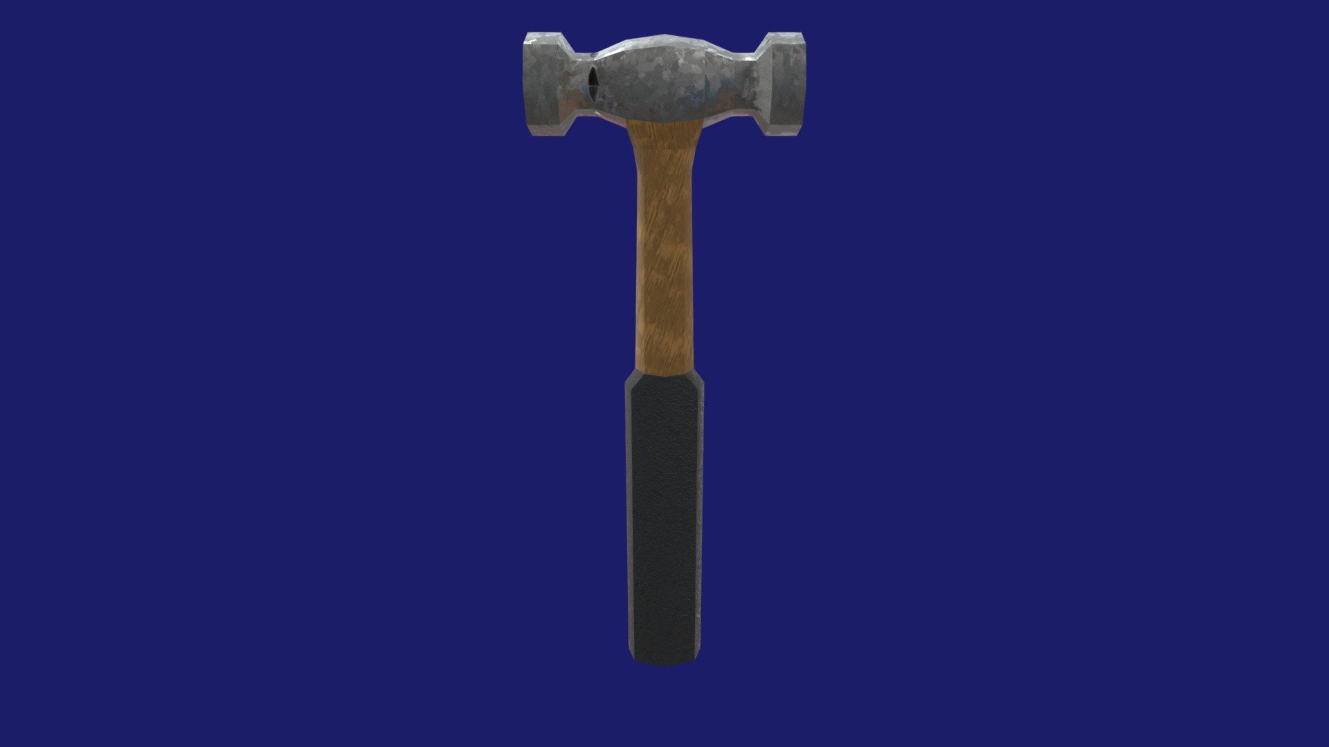 Painted Hammer - 3D model by SketchUVme [929cc76] - Sketchfab