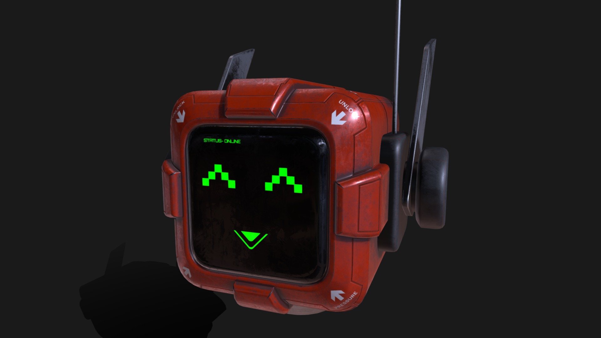 Gerro, The Companion Bot - 3D model by Sawan Chaggar (@vortex22100 ...