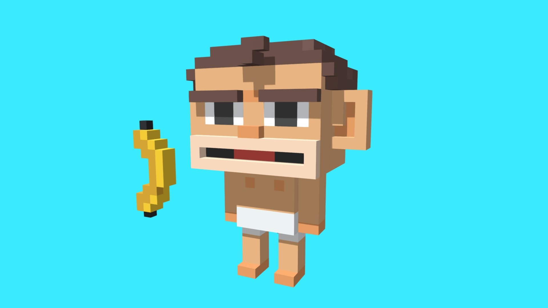 Voxel Boys - Monkey Matthew - Buy Royalty Free 3D model by COVE989 ...