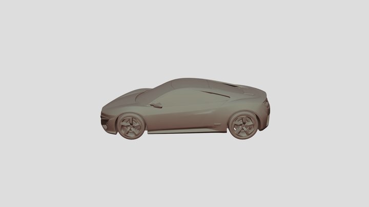 Honda_nsx 3D models - Sketchfab