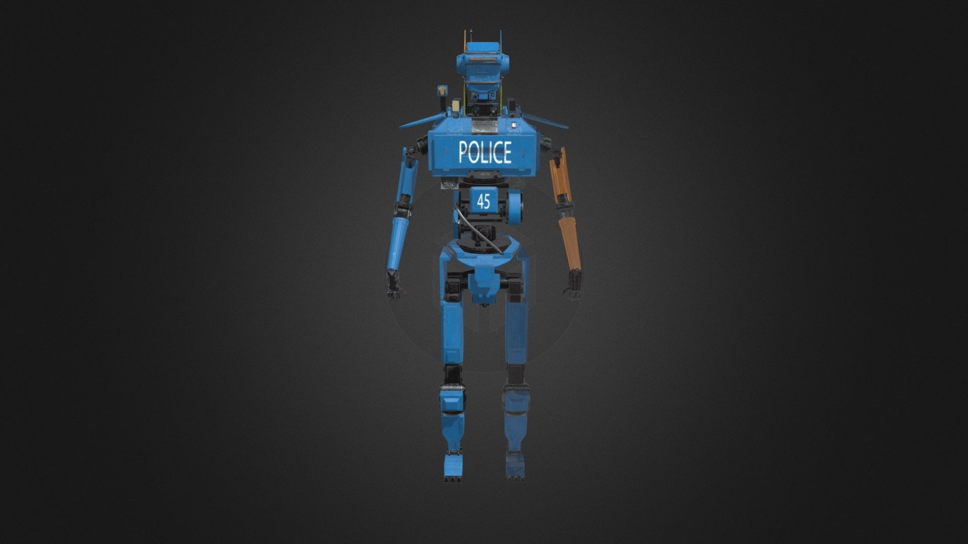 chappie robot - 3D model by Hari045 [929ffa0] - Sketchfab