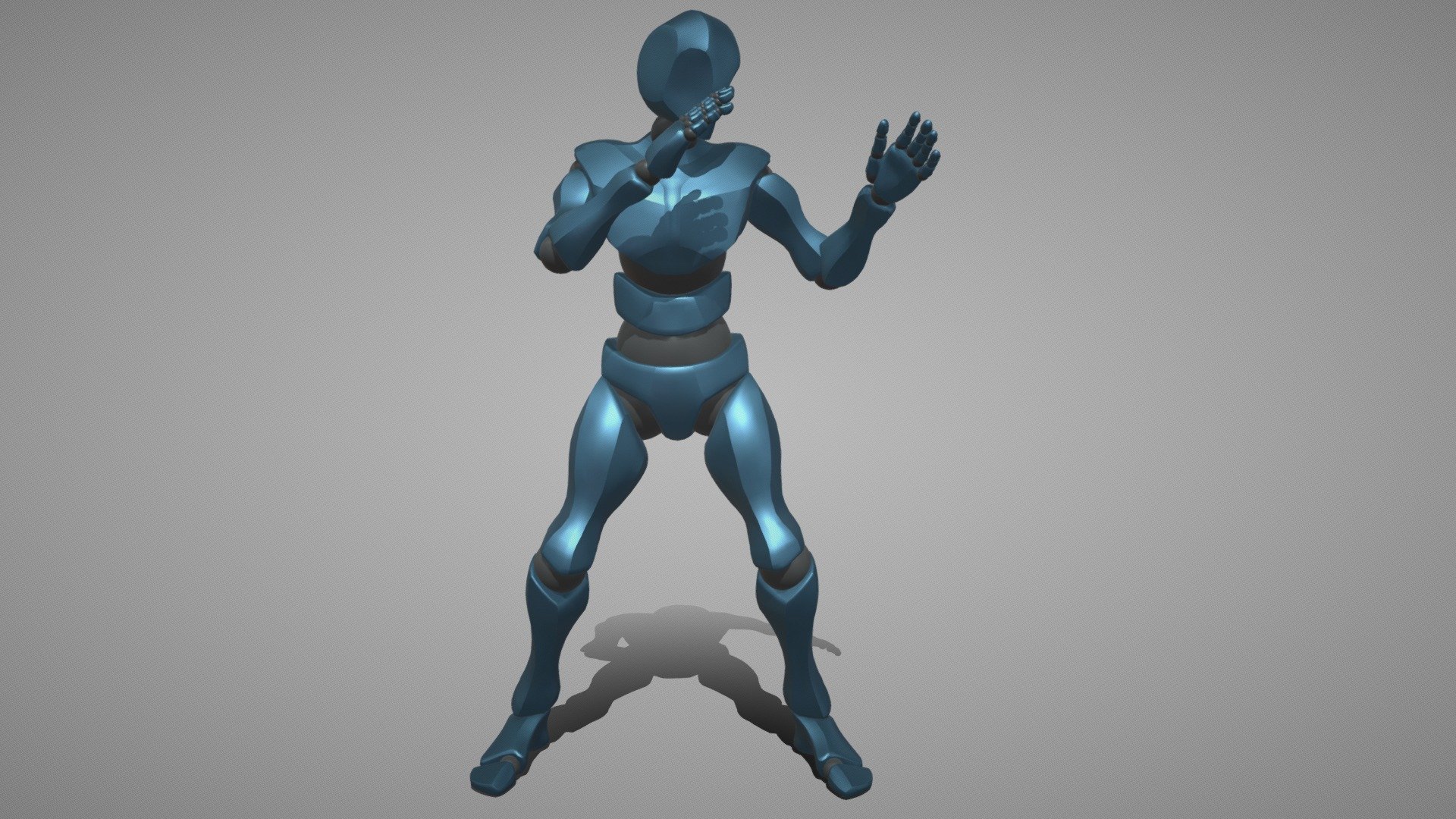 Reaction - Download Free 3D model by Mixamo (@mixamo.com2023) [92a14fa ...