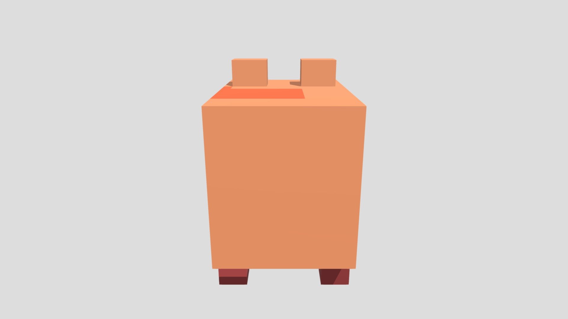 Porco - Crossy Road - 3D model by a9017 [92a2381] - Sketchfab