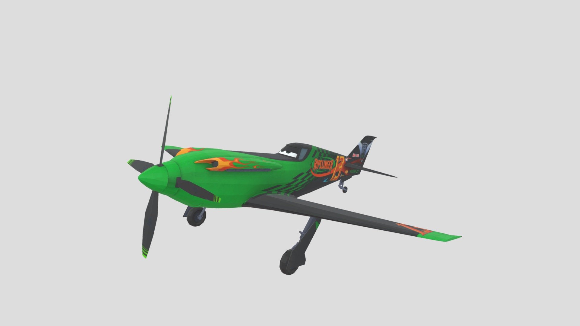 Disney Planes - Ripslinger - Download Free 3D model by SMF Features ...