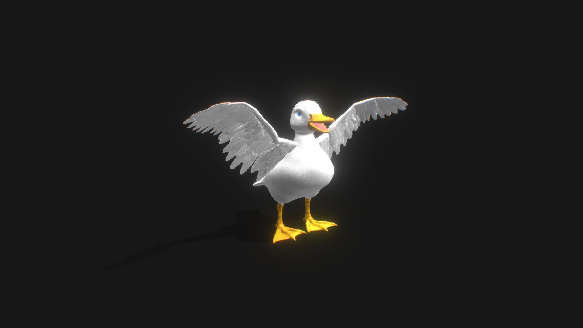 Duckling_The_First - 3D model by Antonio Holguin (@antoniohdg) [92a3cca ...