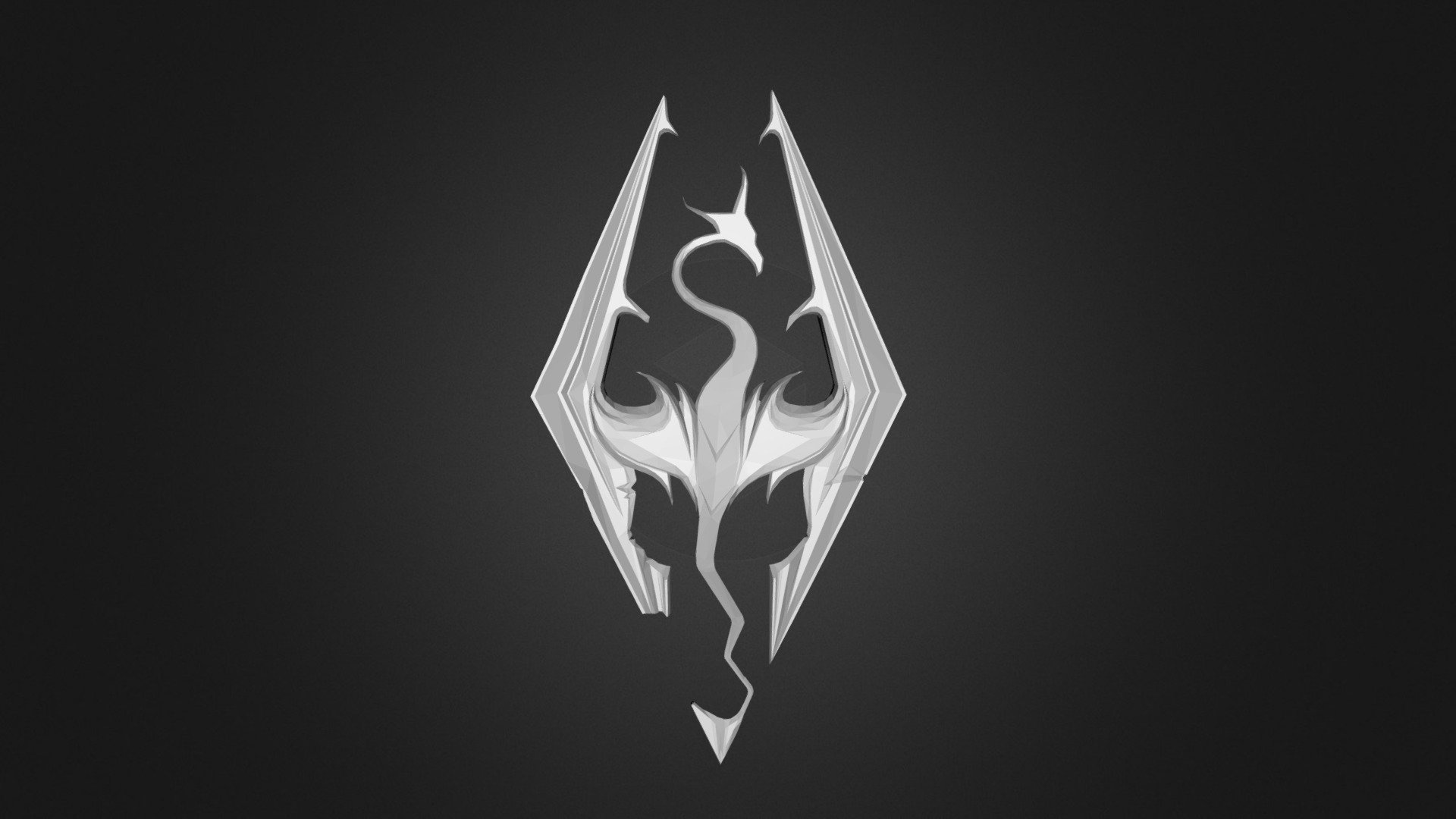 Logo The Elder Scrolls Download Free 3d Model By Quantumsistemas Ssilva 92a3e08 Sketchfab