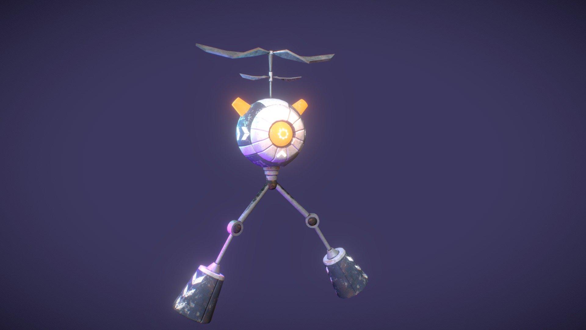 Robot Roundel - 3D model by Valery Kulikova (@thetaleofceres) [92a5f00 ...