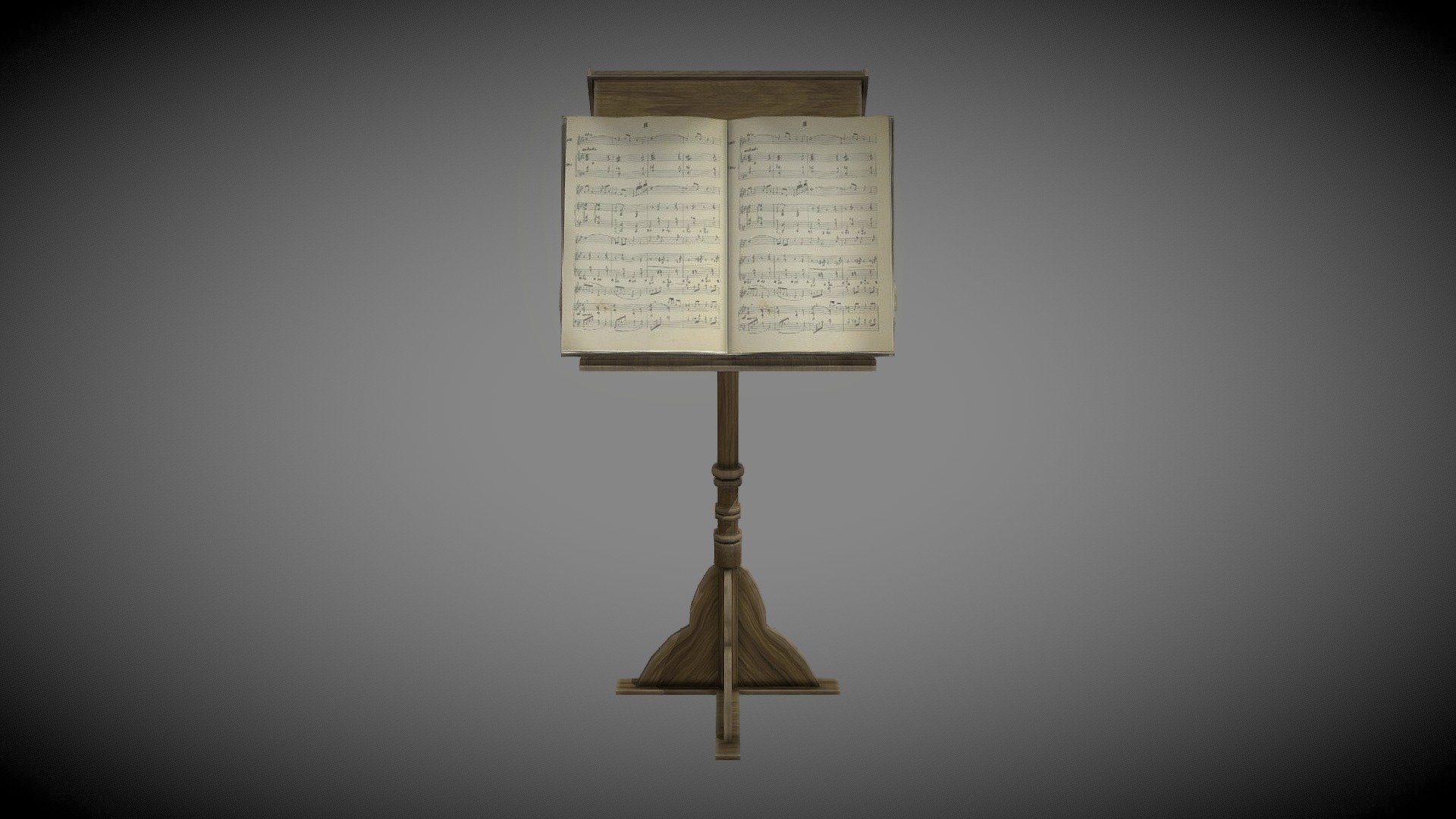 Stylized Lectern - 3D model by Célia Boisson (@celiaboisson) [92a6174 ...