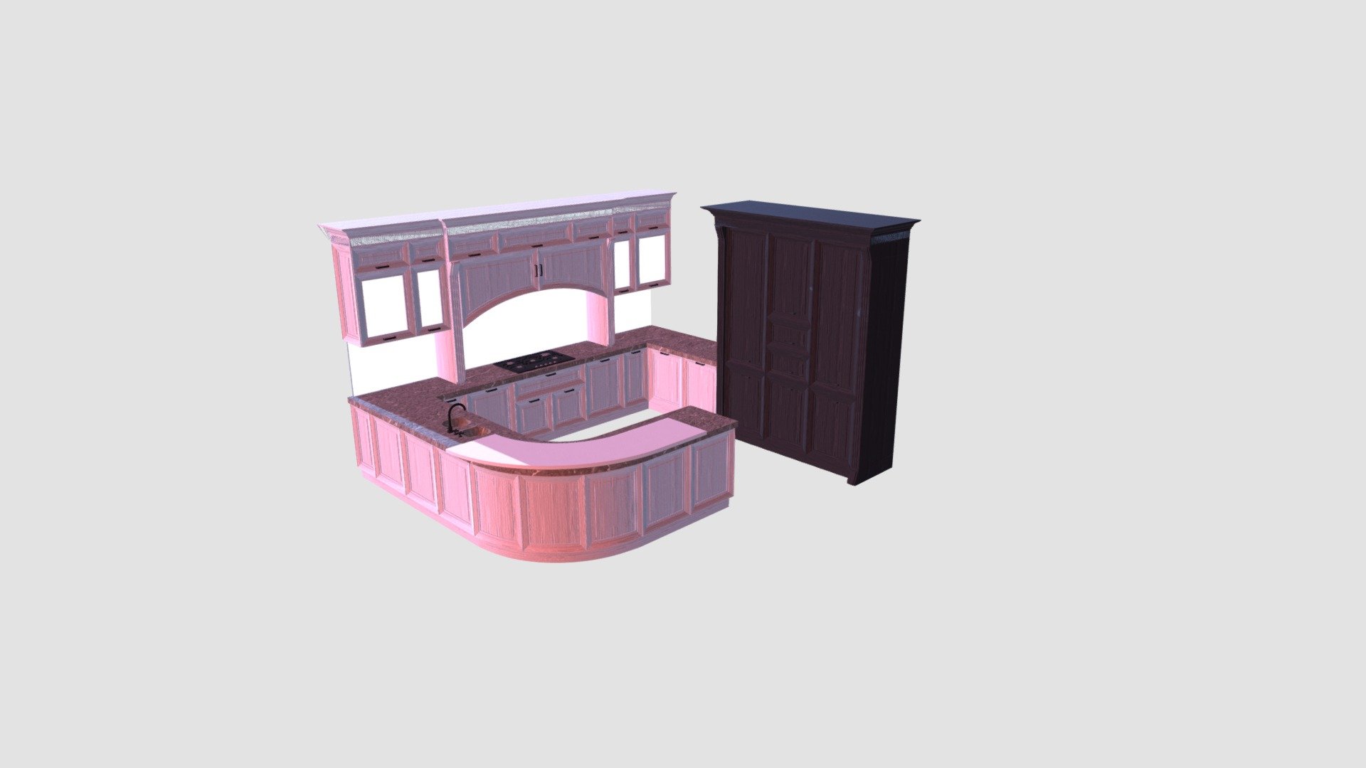 kitchen - Buy Royalty Free 3D model by Evermotion [92a64e7] - Sketchfab ...