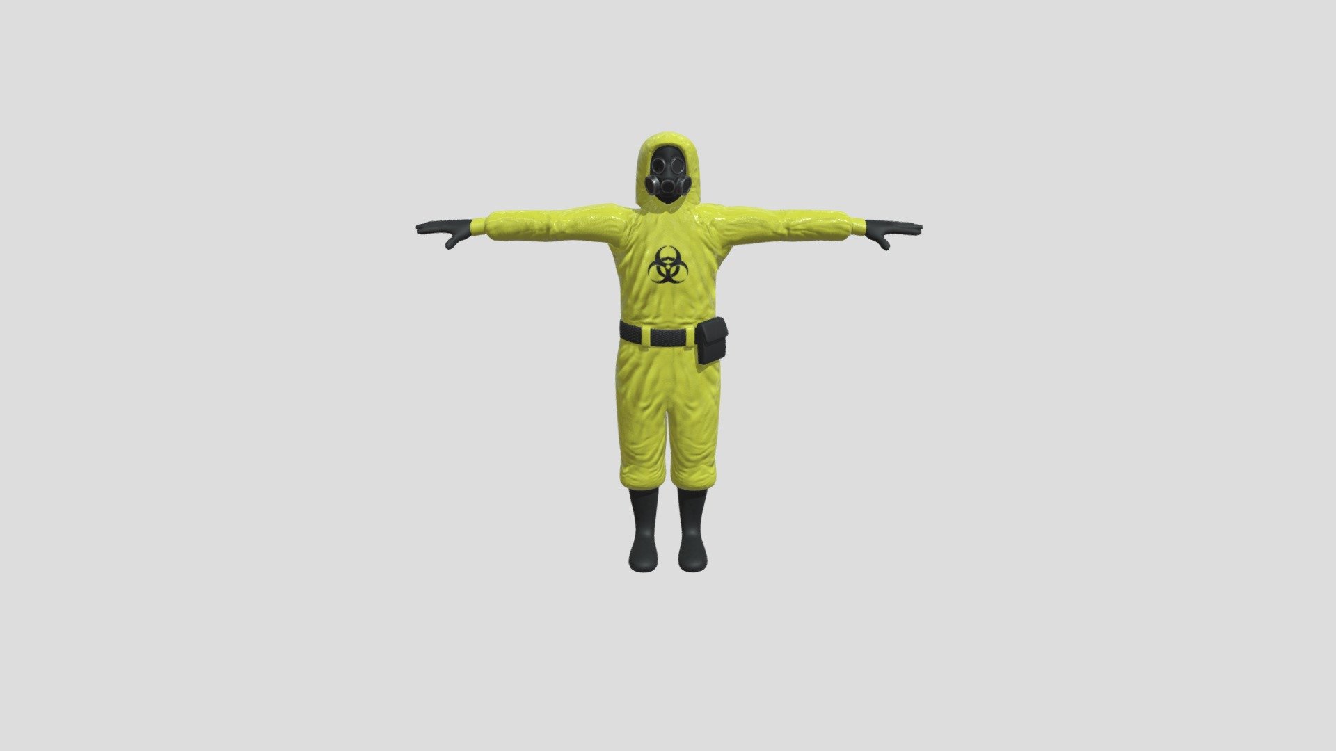 Escape The Backrooms Hazmat - Download Free 3D model by taggedk [92a65f1] - Sketchfab