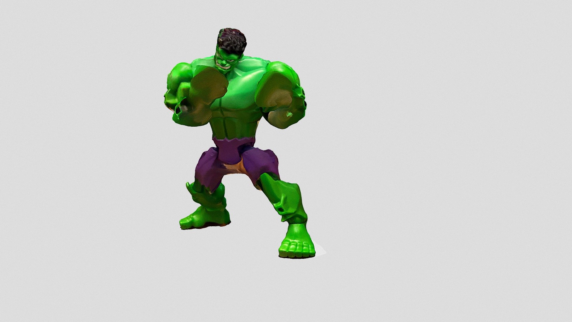 Day 348: Marvel - Hulk: Boxing - Download Free 3D model by Emm ...