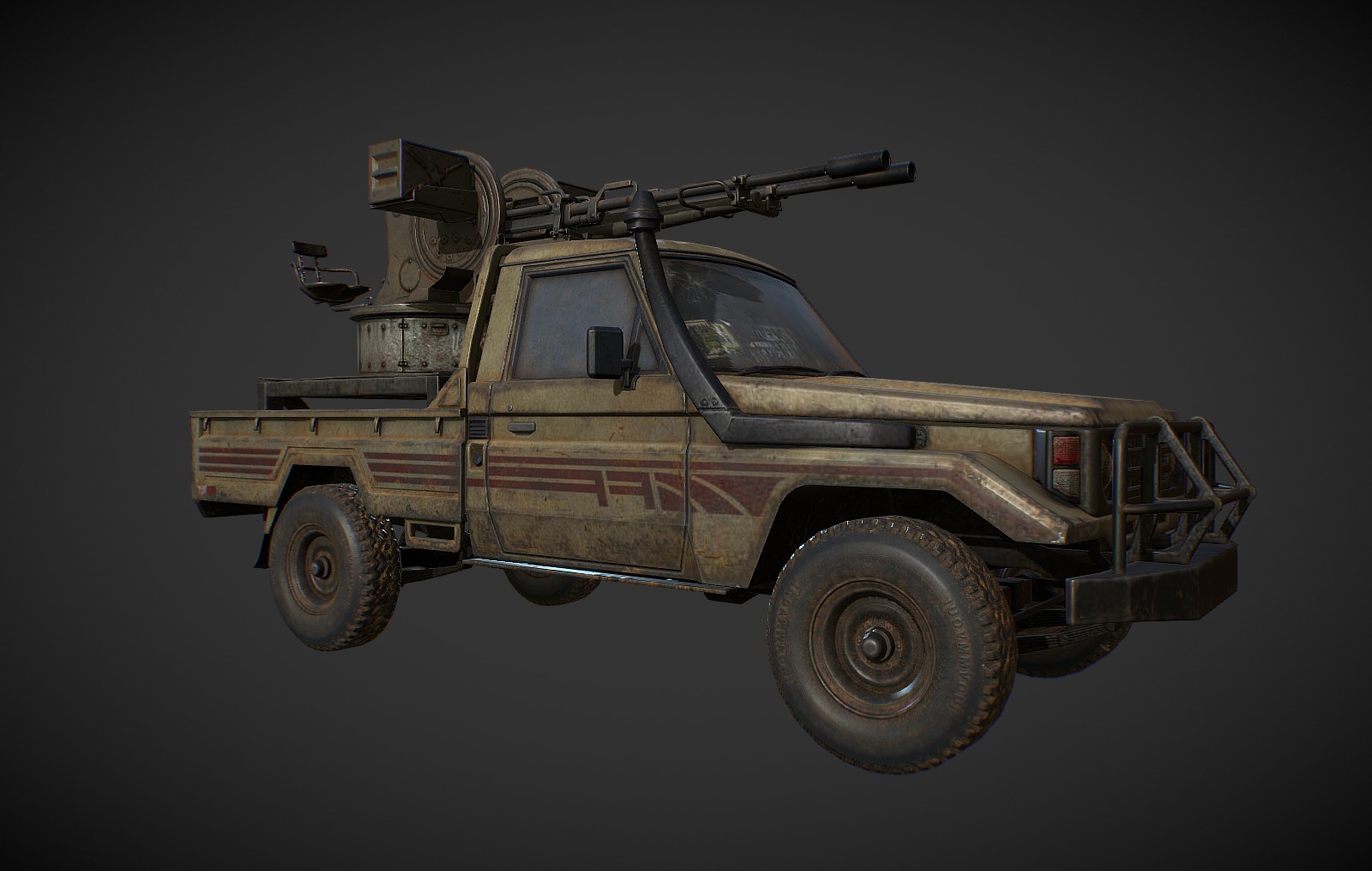 Pickup - 3D model by FuYang [92a71ac] - Sketchfab